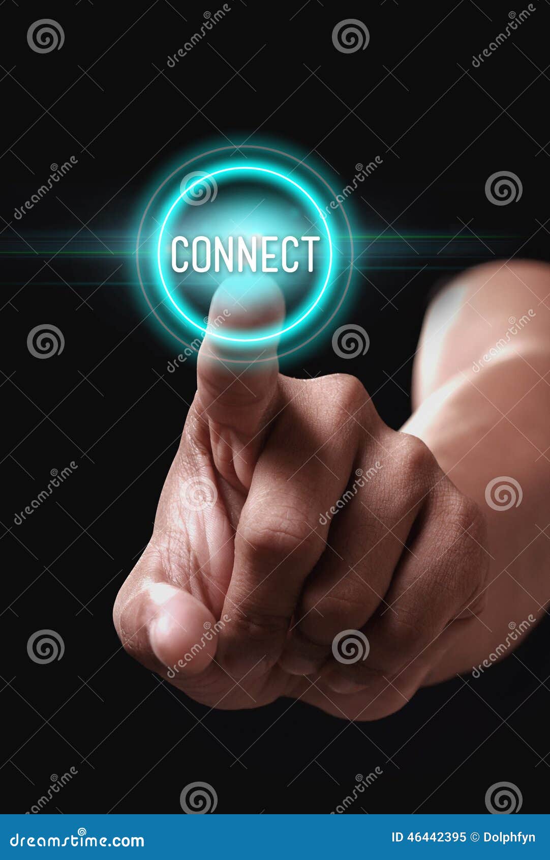 Connect stock image. Image of online, communication, contact - 46442395