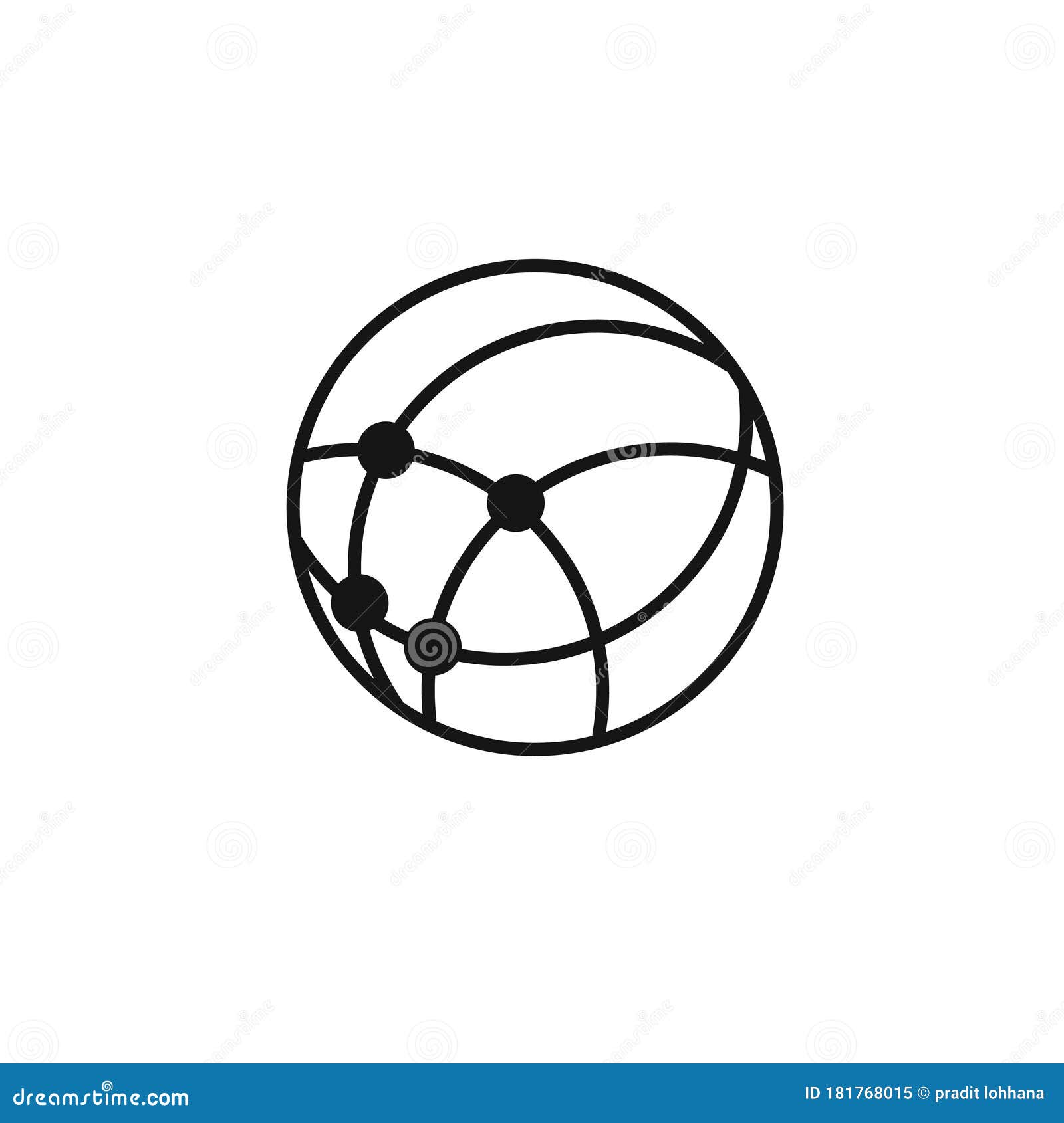 Connect Icon on White Background. Stock Illustration - Illustration of ...