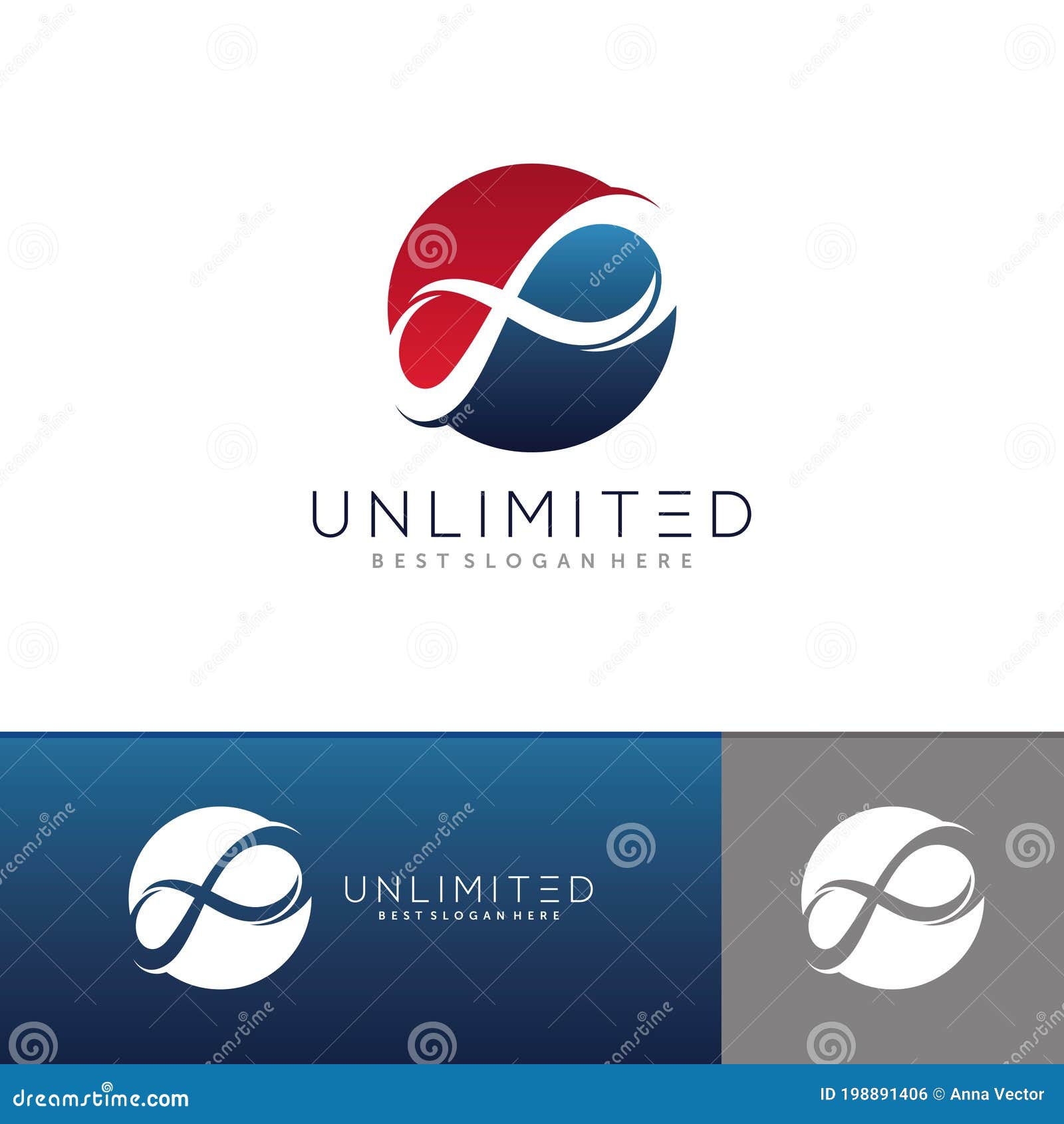 Connect, Infinity Loop Logo Design Vector Stock Vector - Illustration ...