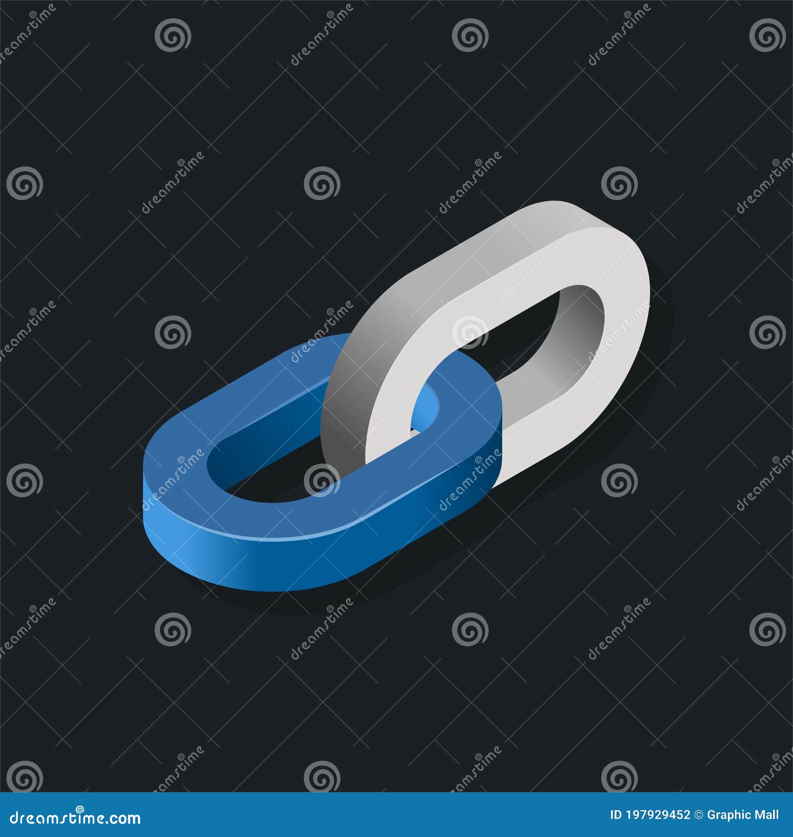 Connect - Isometric 3D Illustration. Stock Vector - Illustration of ...