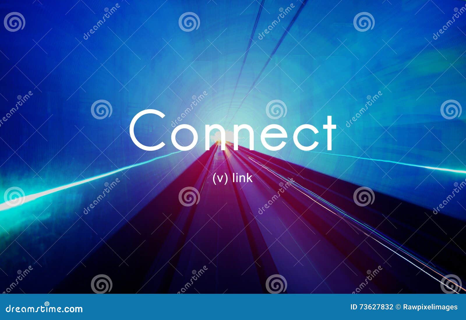 Connect Link Communication Contact Network Concept Stock Photo - Image ...