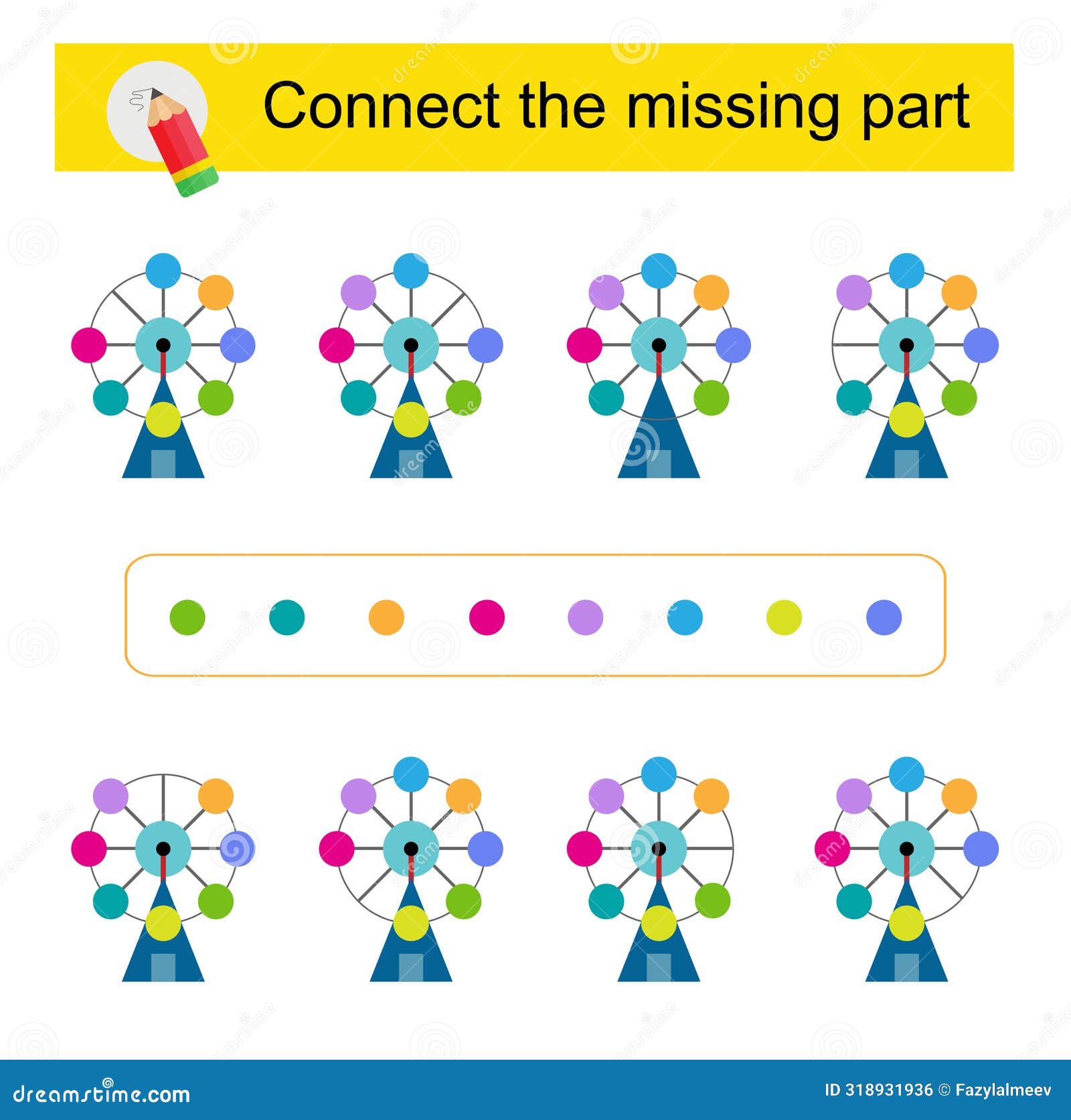 Connect the Missing Part. Task for the Development of Attention and ...