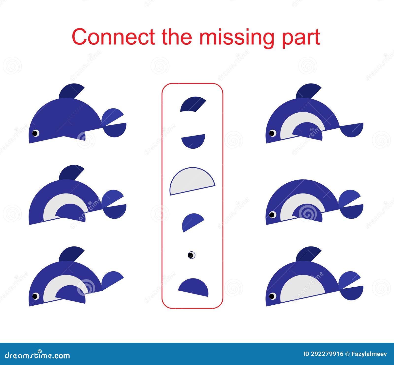 Connect the Missing Part. Task for the Development of Attention and ...