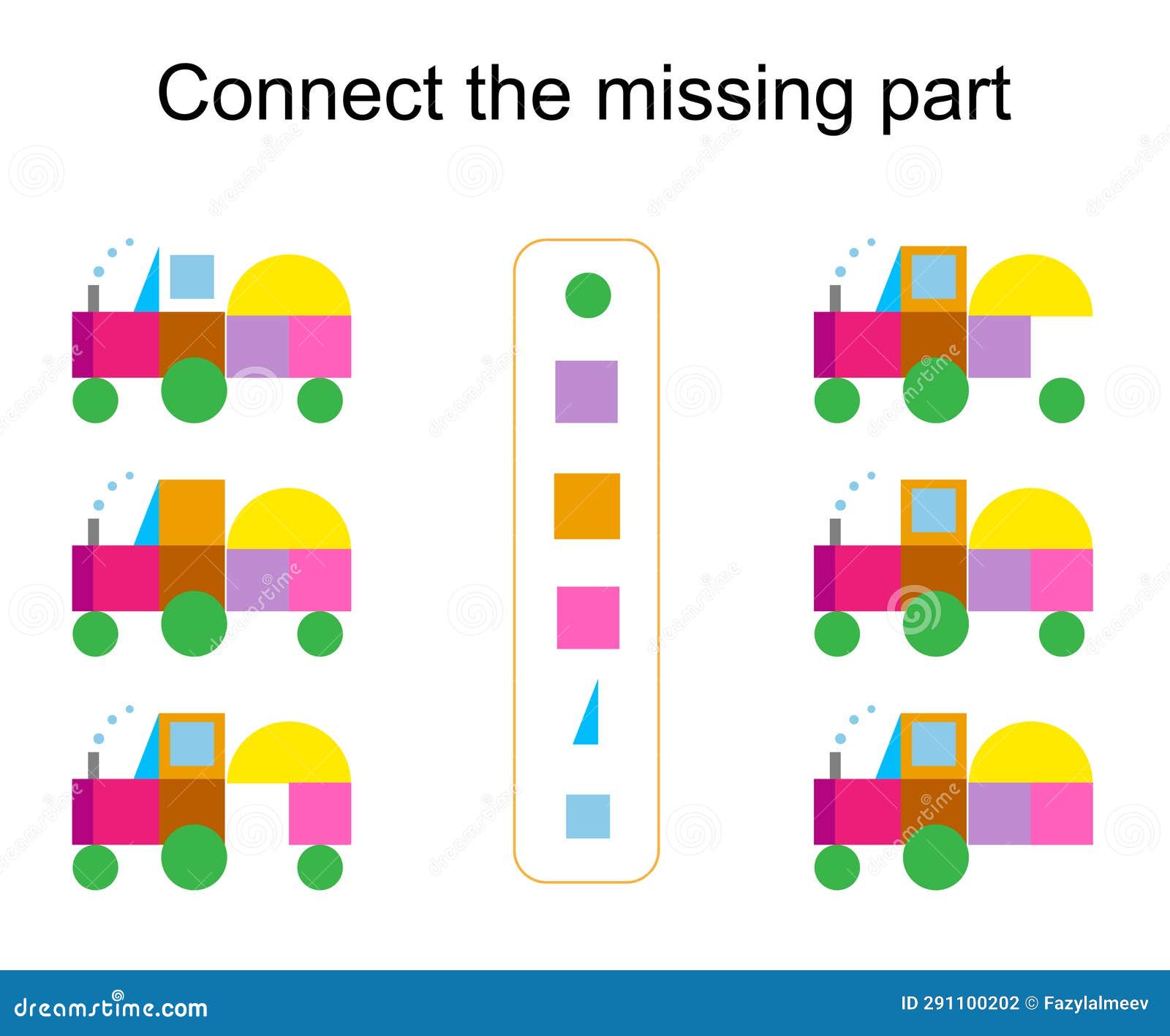 Connect the Missing Part. Task for the Development of Attention and ...