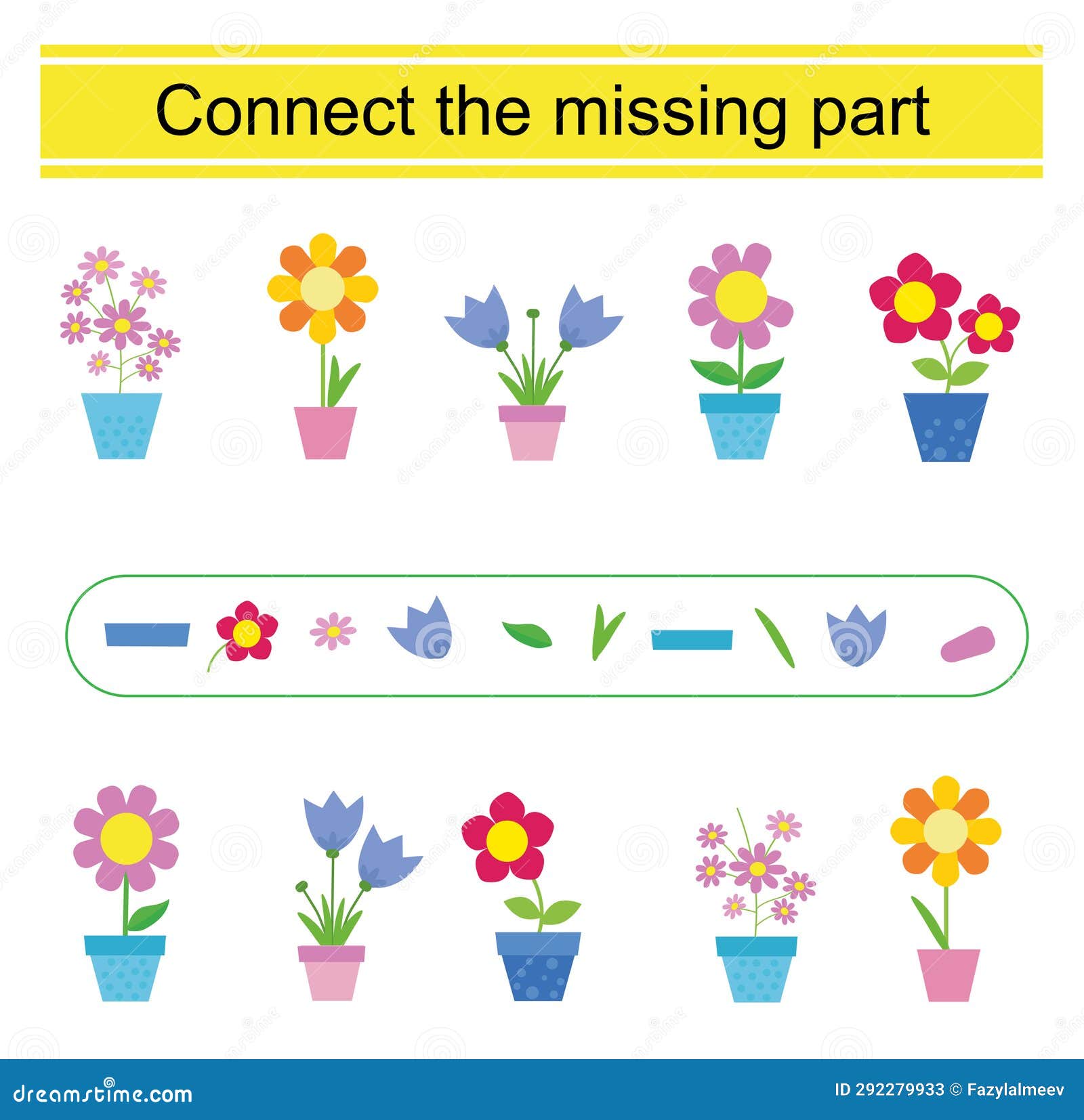 Connect the Missing Part. Task for the Development of Attention and ...