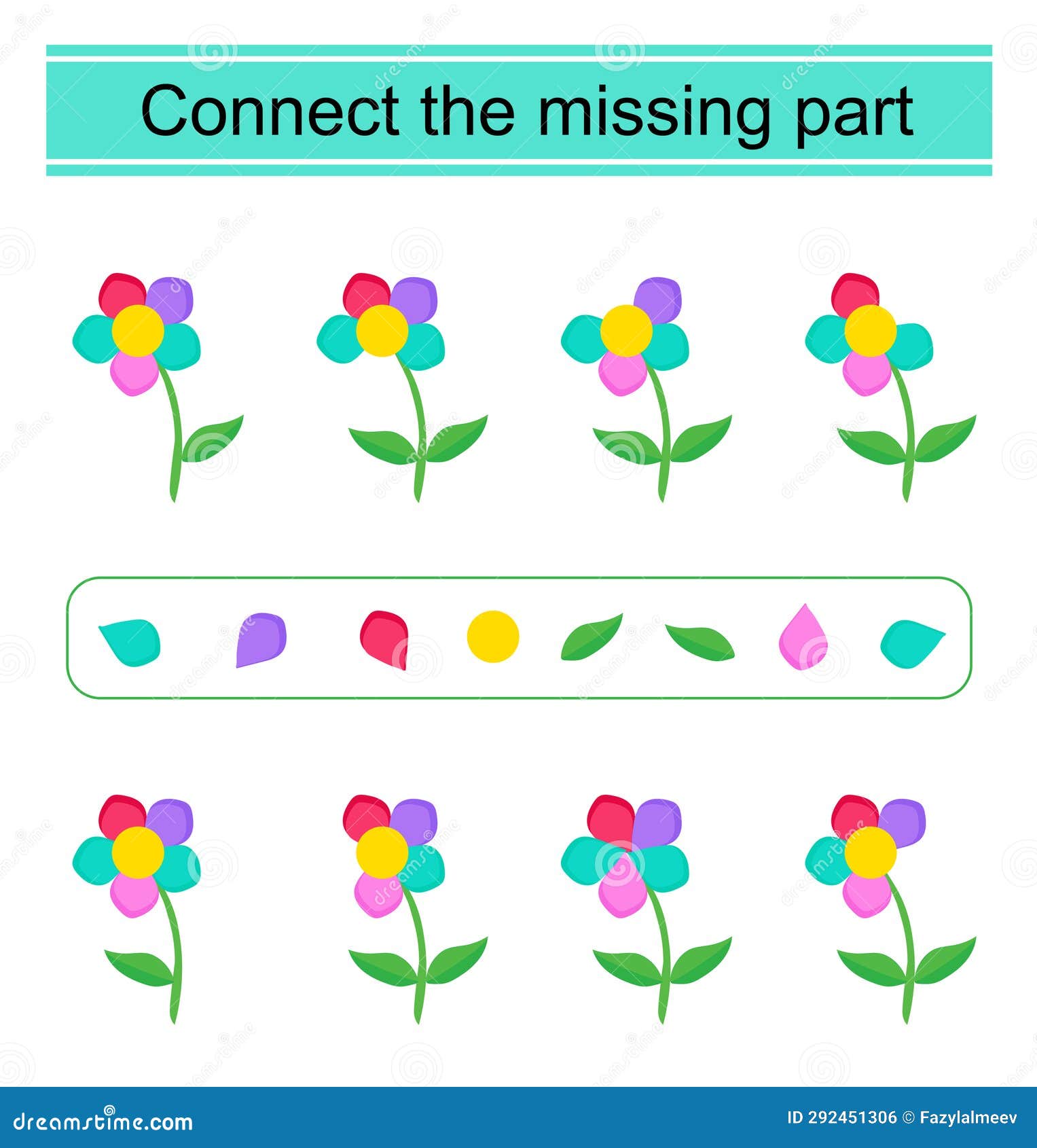 Connect the Missing Part. Task for the Development of Attention and ...