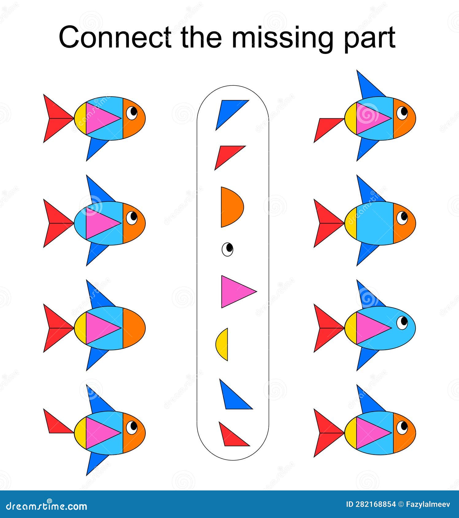 Connect the Missing Part. Task for the Development of Attention and ...