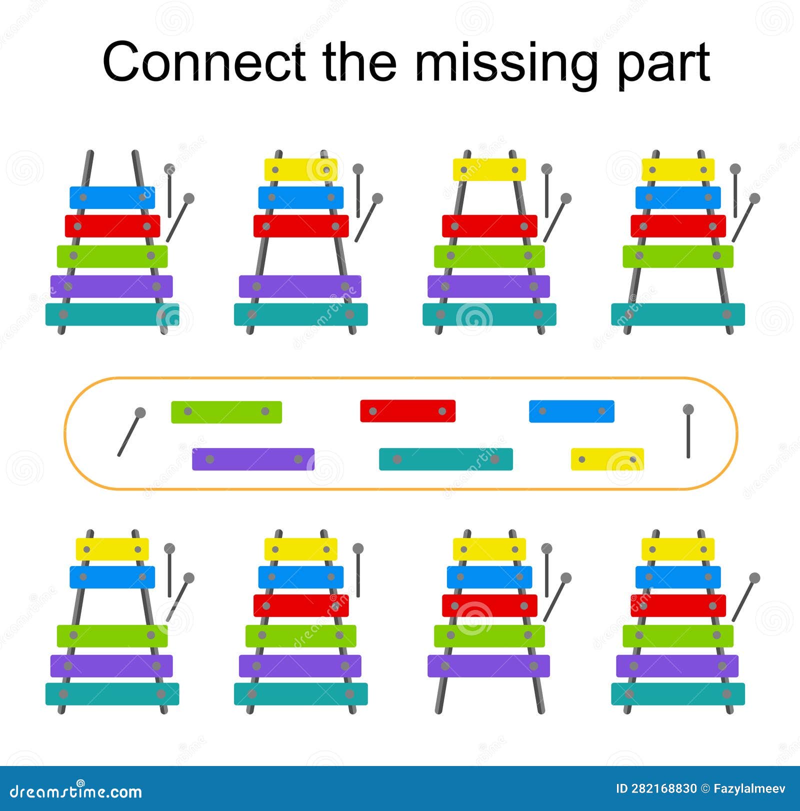 Connect the Missing Part. Task for the Development of Attention and ...