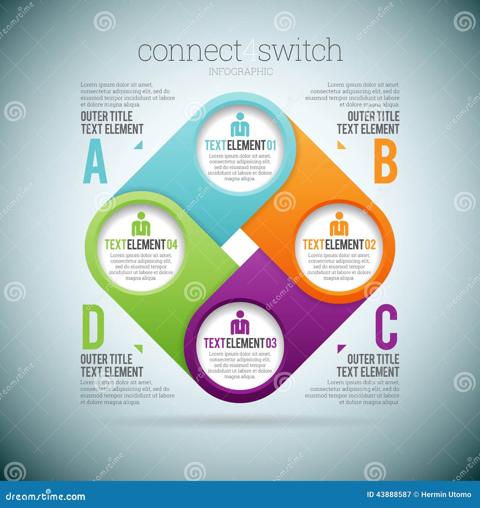 Connect 4 Switch stock vector. Illustration of element - 43888587