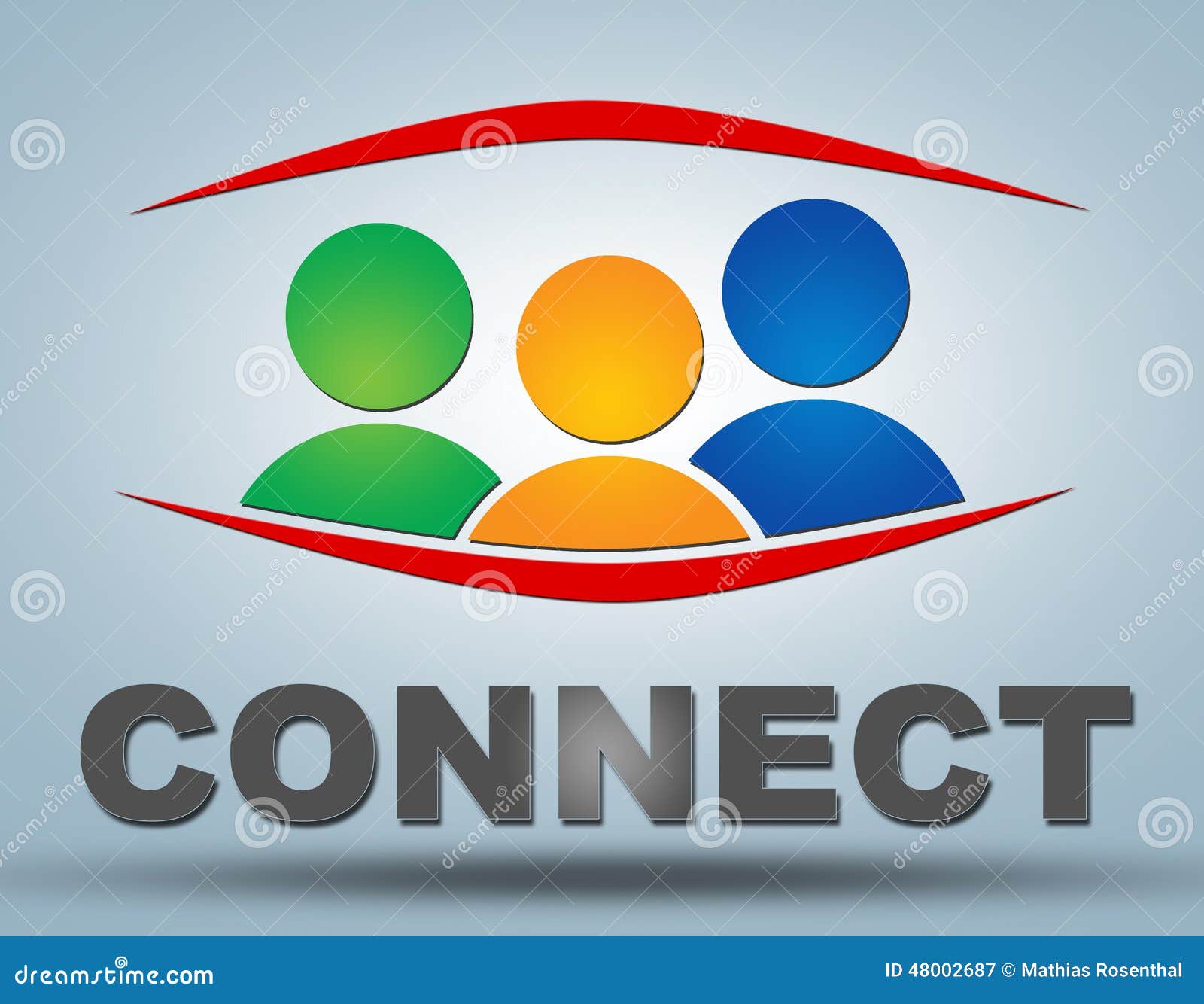 Connect stock illustration. Illustration of networking - 48002687