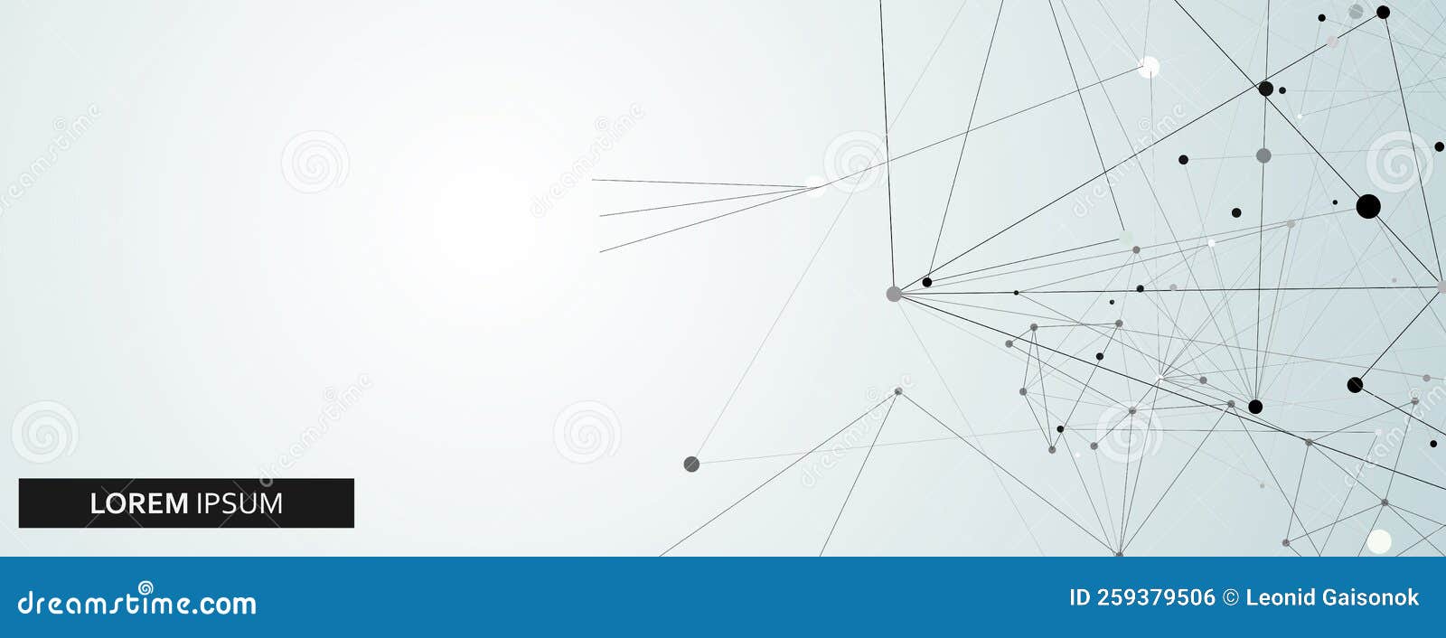 Connect Triangle Structure. Abstract Circle Banner Decorative Design ...