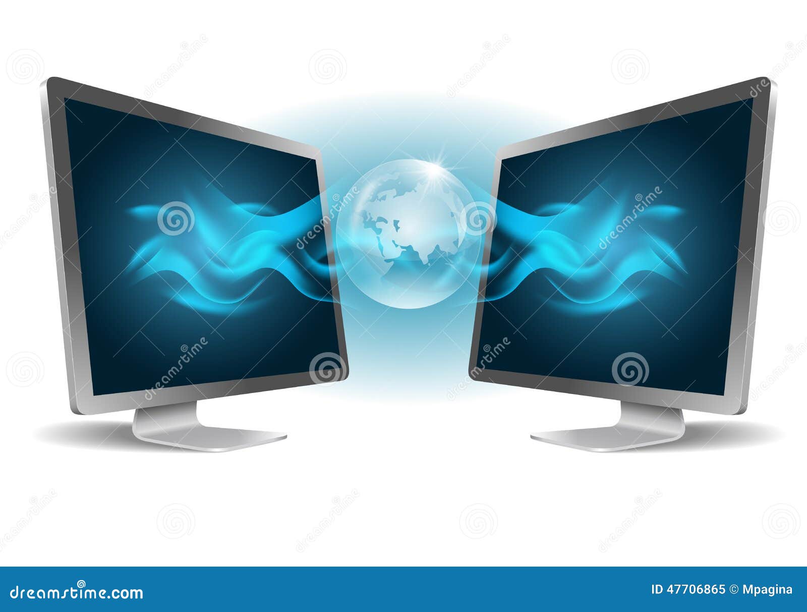 Connect stock vector. Illustration of systems, display - 47706865