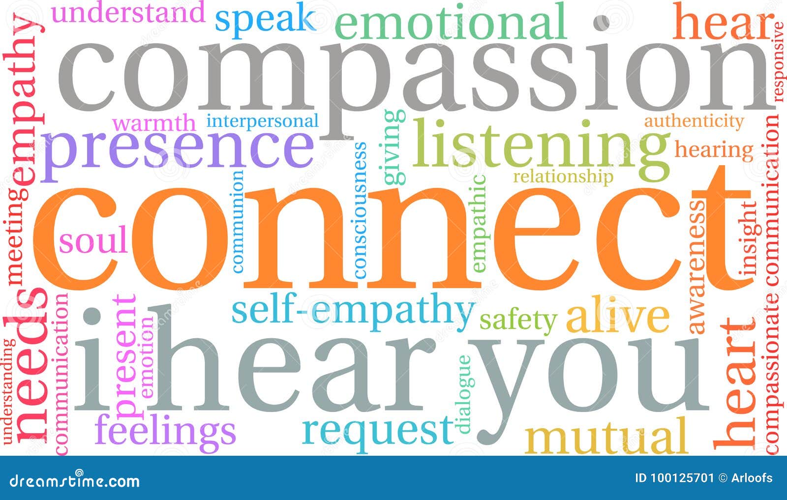 Connect Word Cloud stock vector. Illustration of peace - 100125701