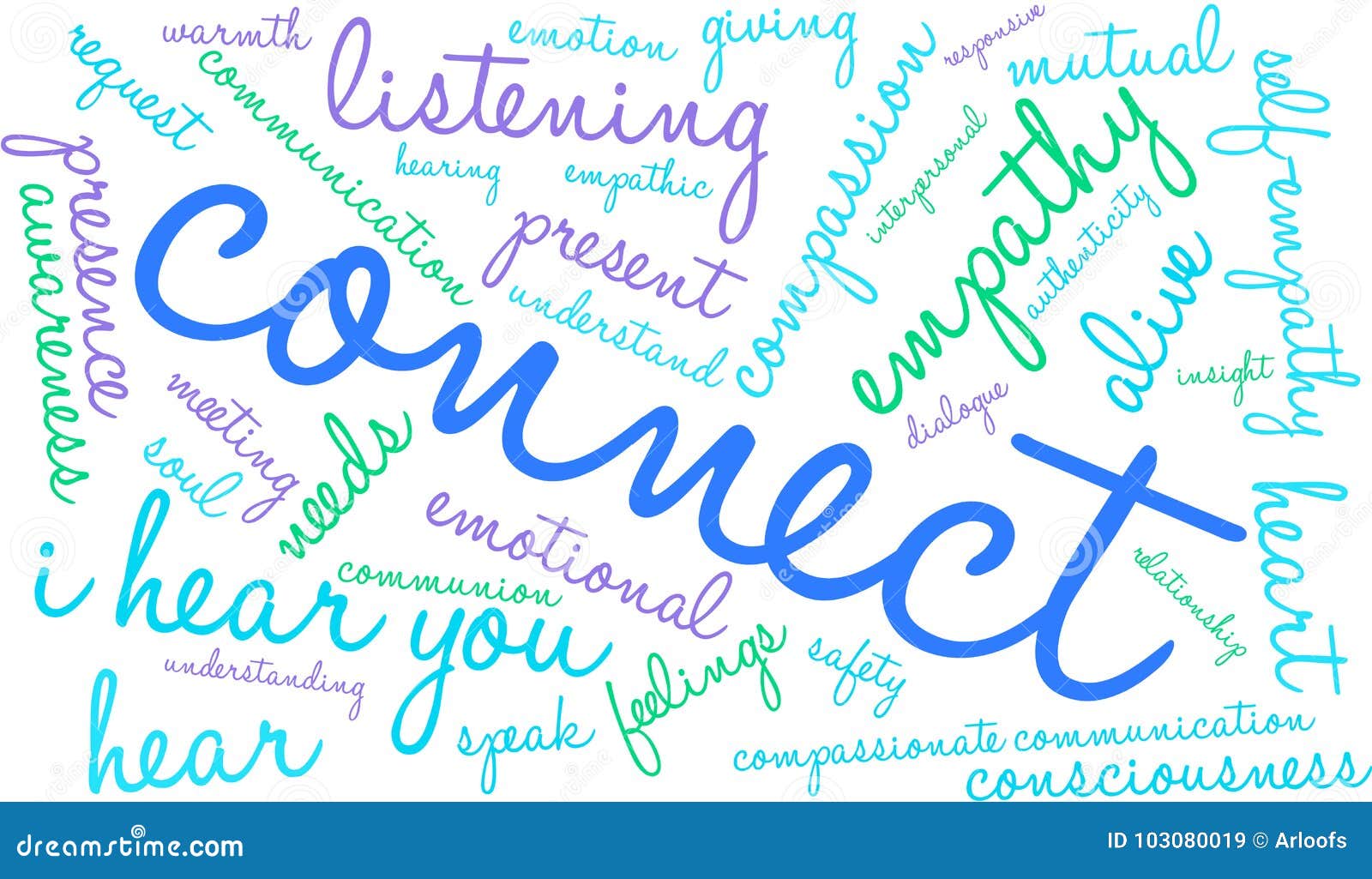 Connect Word Cloud stock illustration. Illustration of share - 103080019