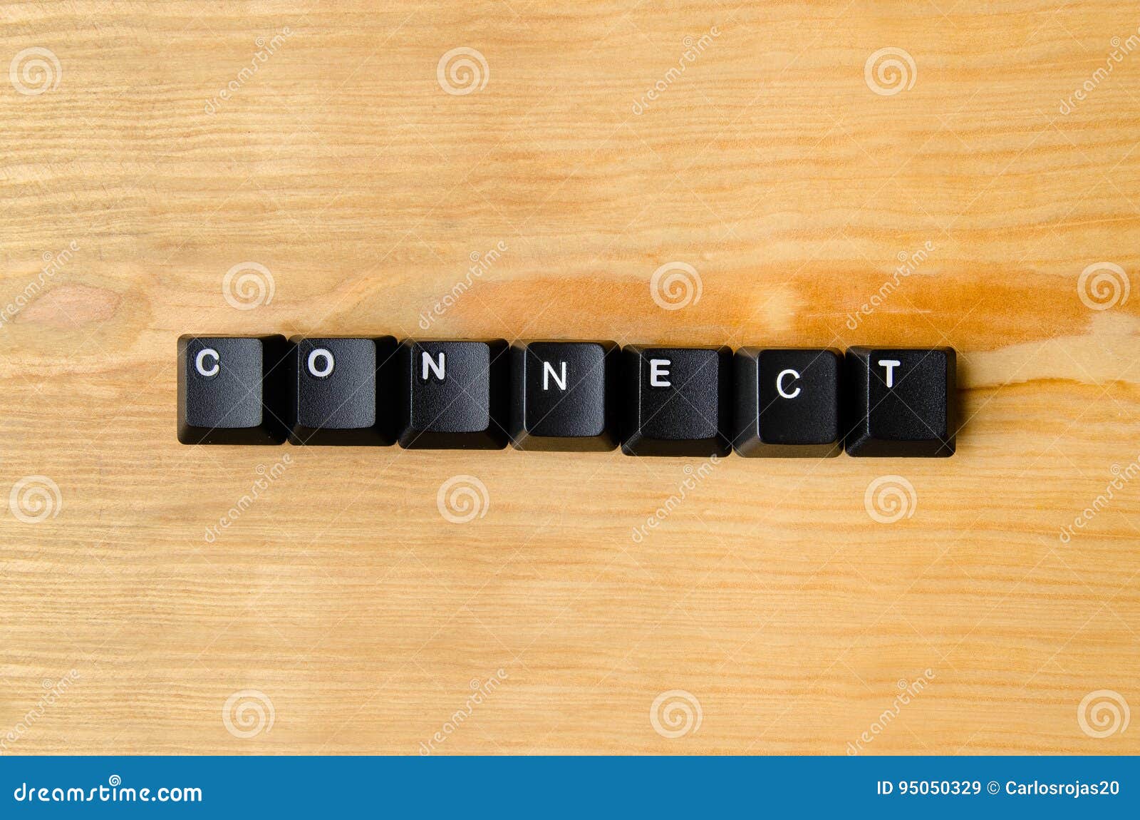 Connect word stock image. Image of letters, text, internet - 95050329
