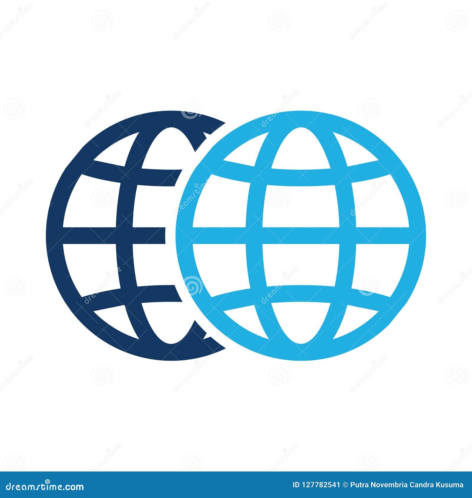 Connect World Logo Icon Design Stock Vector - Illustration of business ...