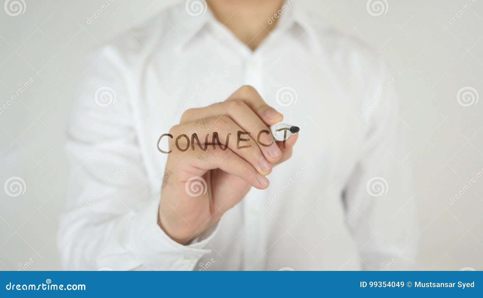 Connect, Written on Glass stock image. Image of illustrating - 99354049