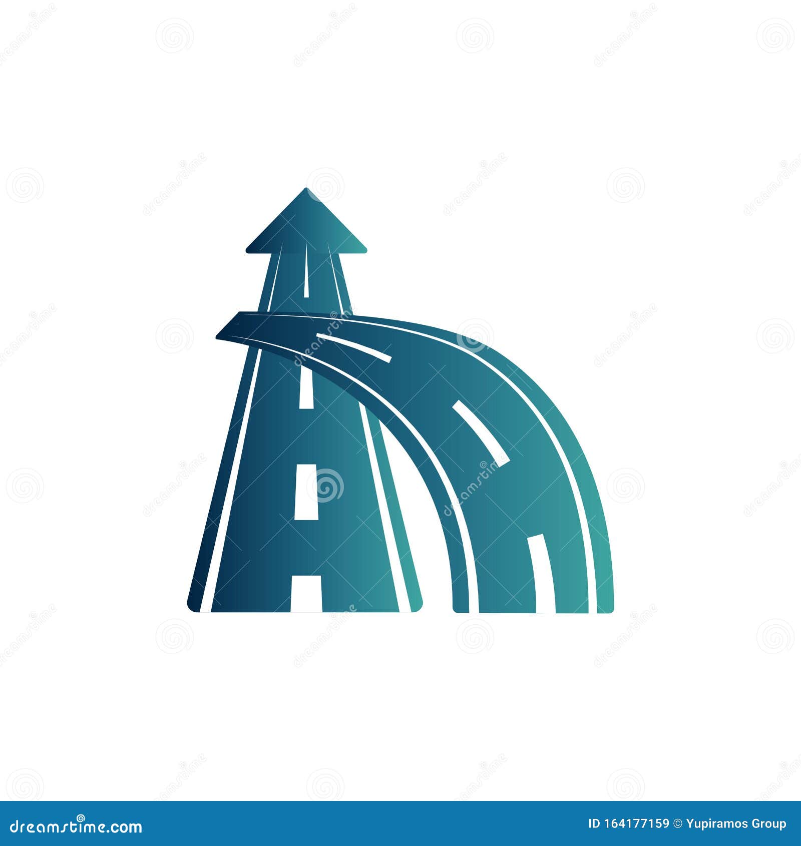 Connectable Asphalt Road Gradient Icon Stock Vector - Illustration of ...