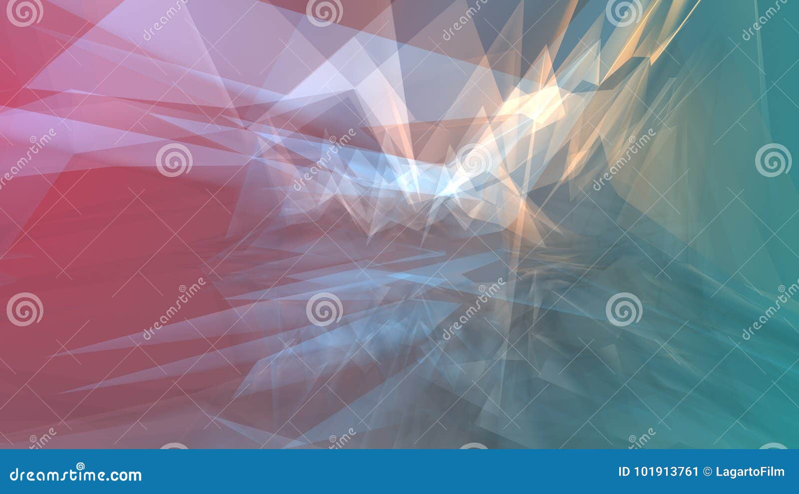 Connected Abstract Polygon Geometrical Shapes Stock Illustration ...