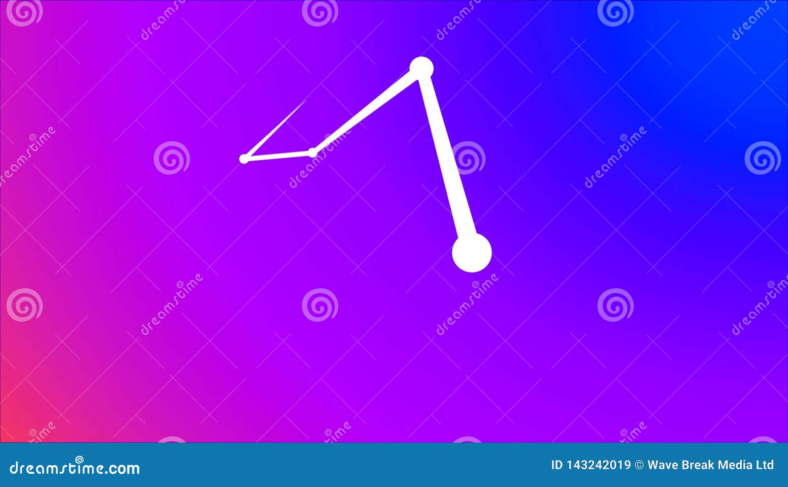 Connected Ball Moving on Colorful, Retro Background Stock Video - Video ...