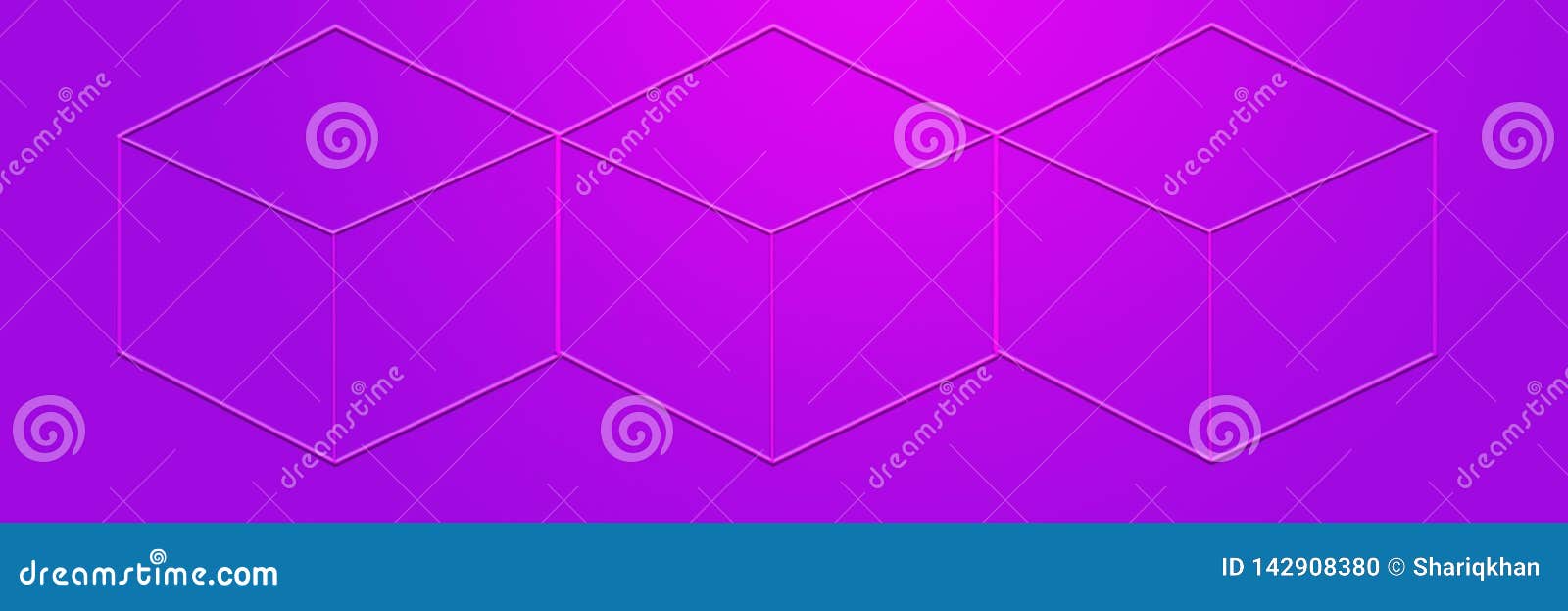 Connected Blocks Background Header Stock Illustration - Illustration of ...