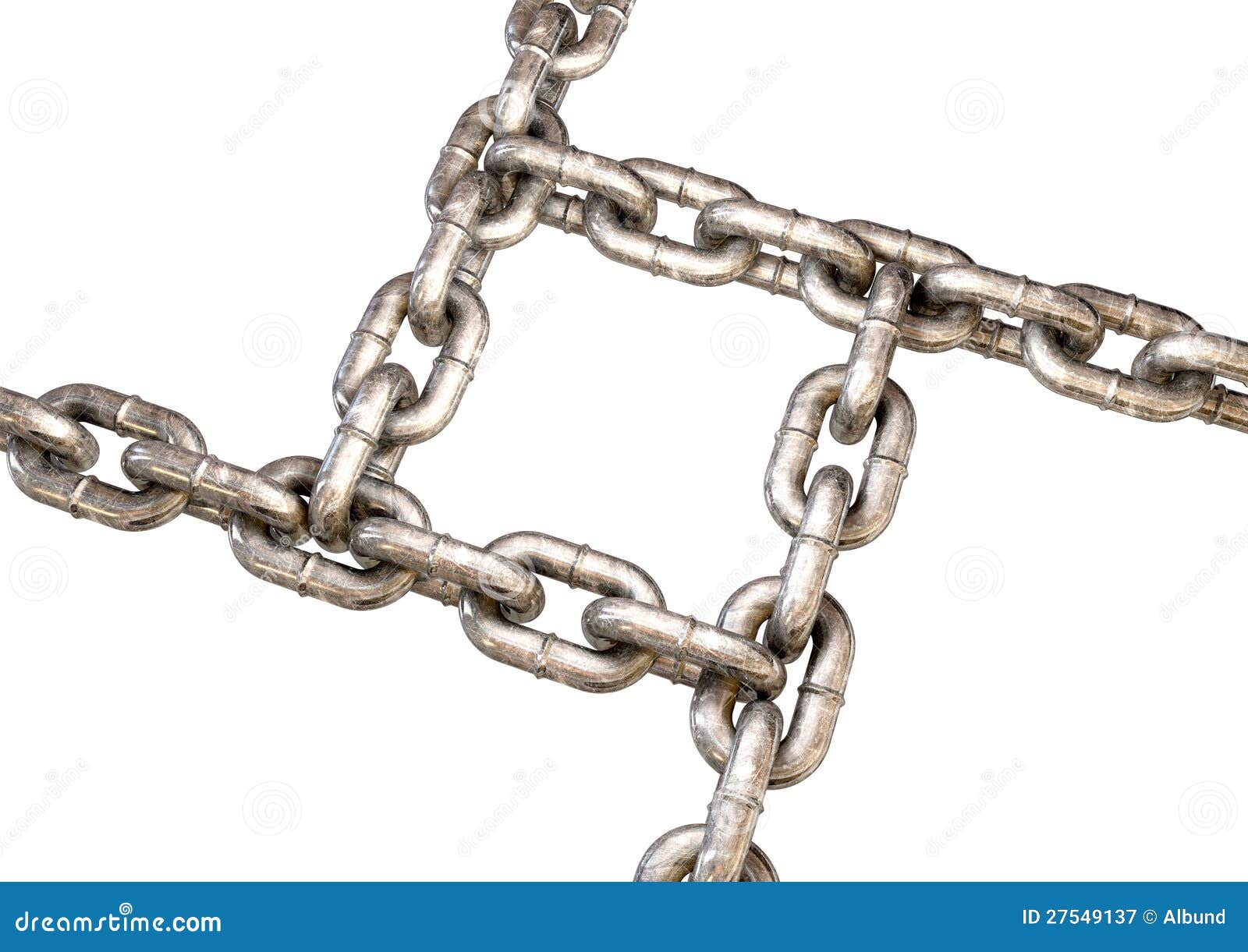 Connected Chain Network stock illustration. Illustration of studio ...
