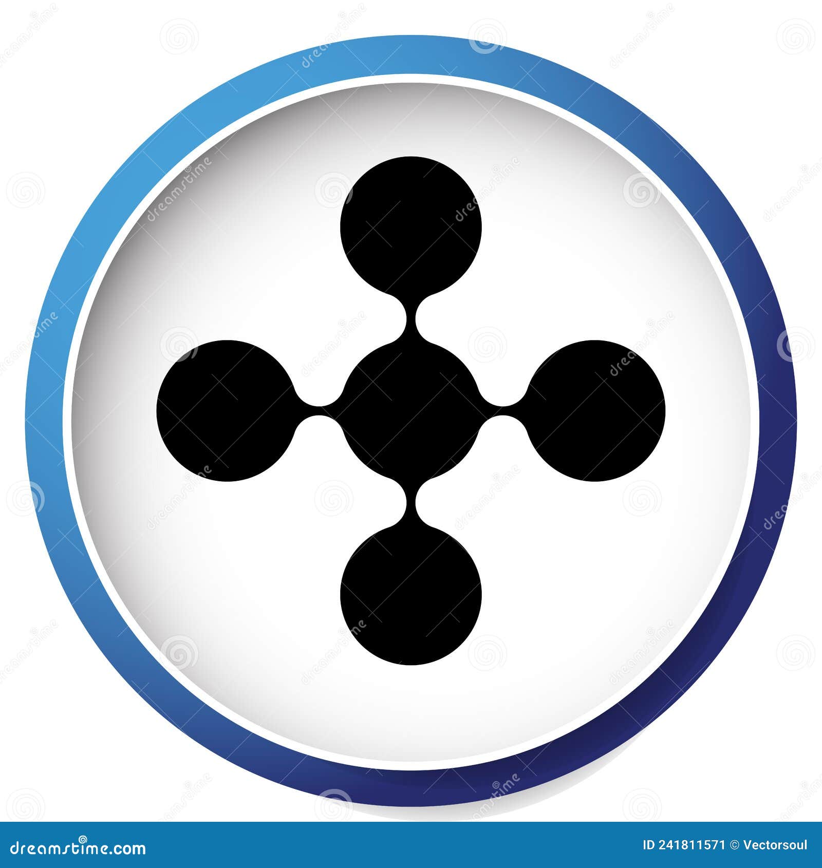 Connected Circles, Nodes As Technology, Tech, Electronics and ...