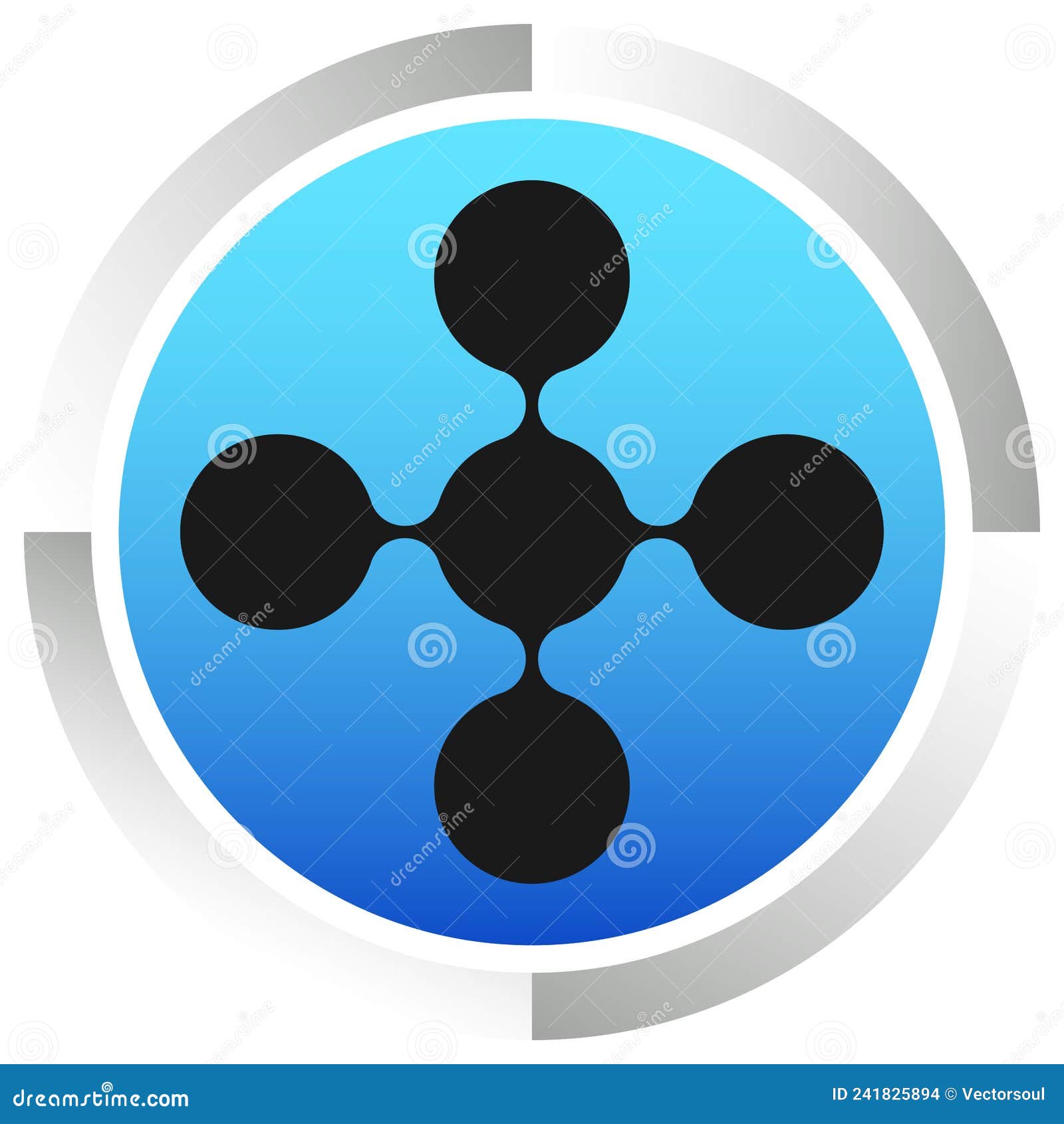 Connected Circles, Nodes As Technology, Tech, Electronics and ...