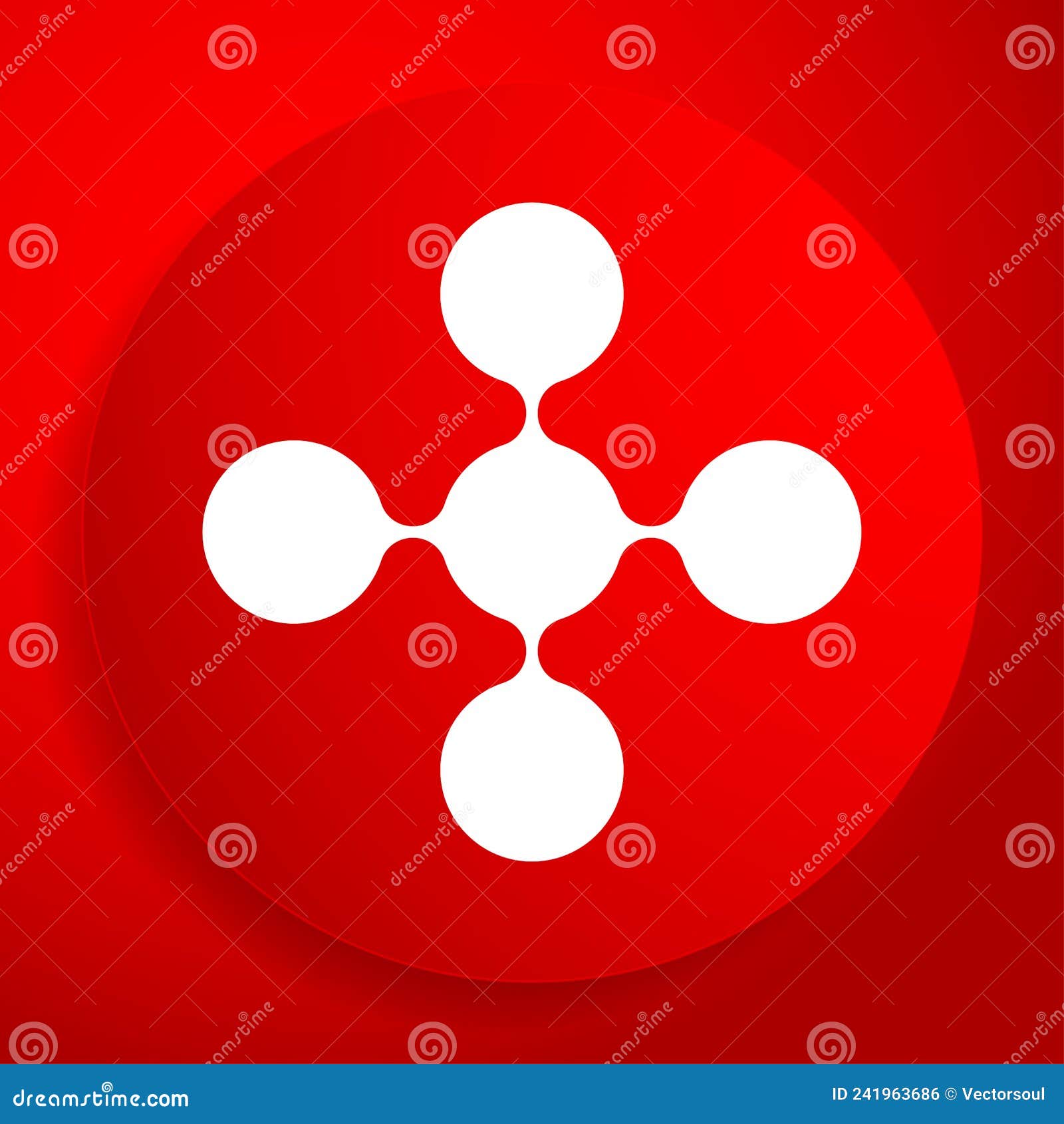 Connected Circles, Nodes As Technology, Tech, Electronics and ...