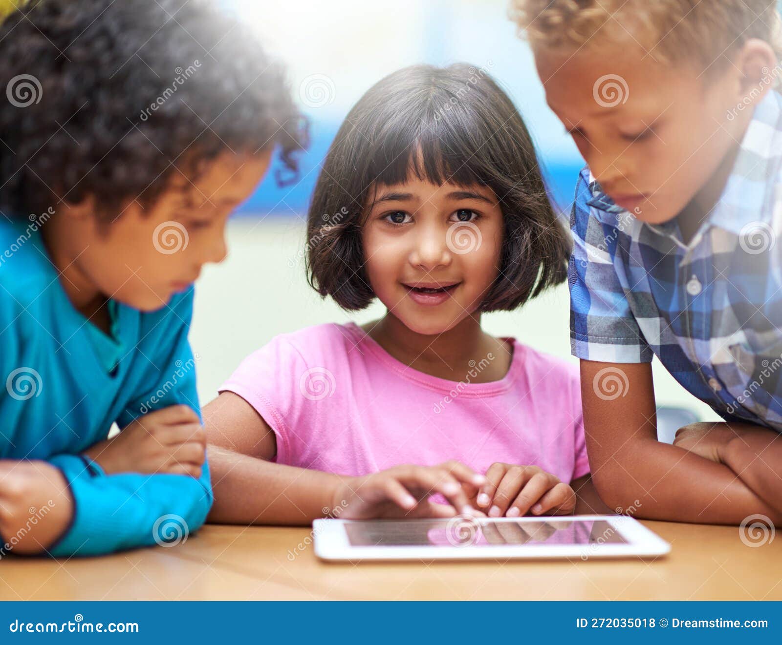 Connected in the Classroom. Elementary School Children Using a Digital ...