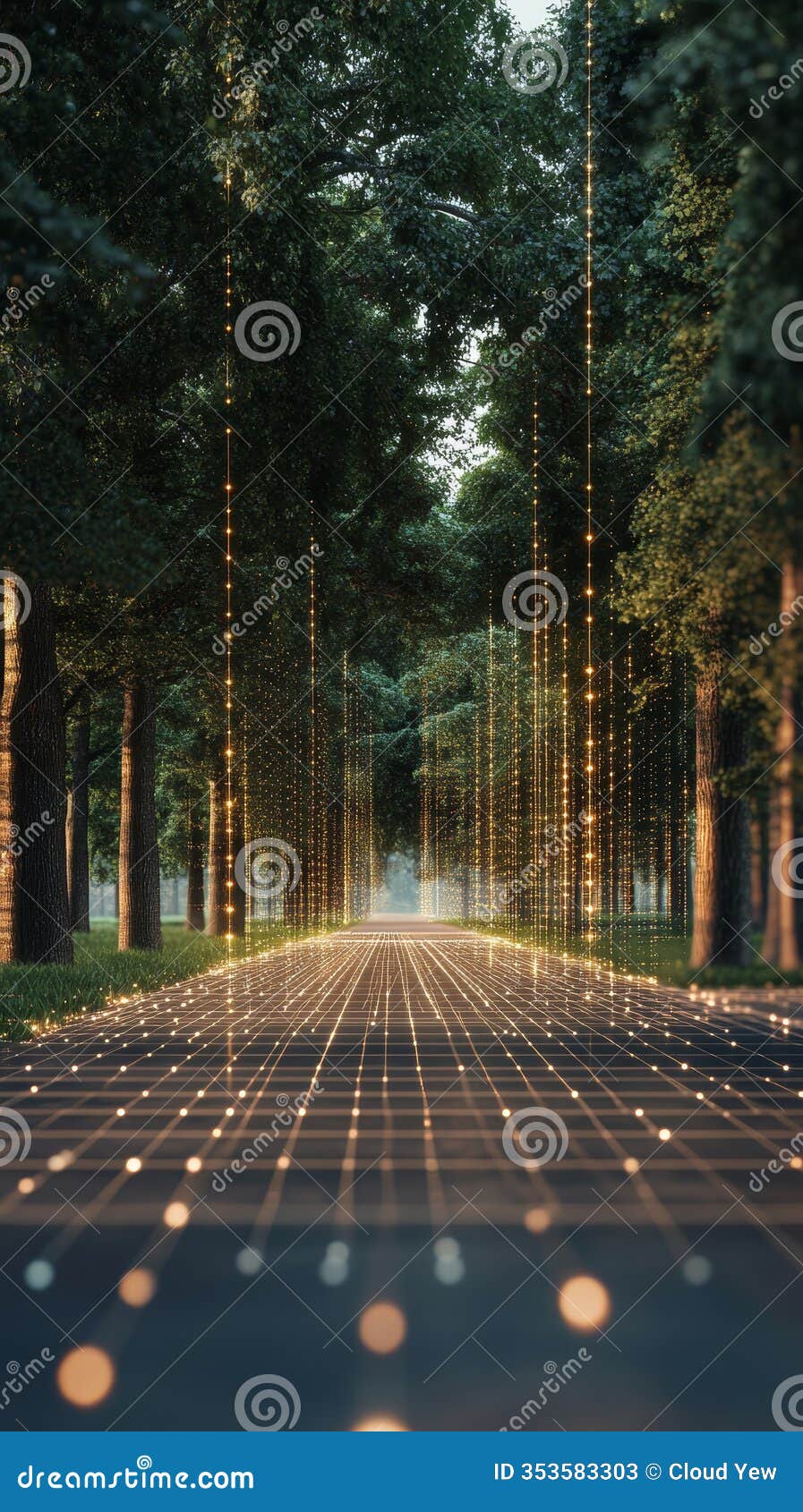 Connected Digital Space with Floating Nodes in an Empty Area Surrounded ...