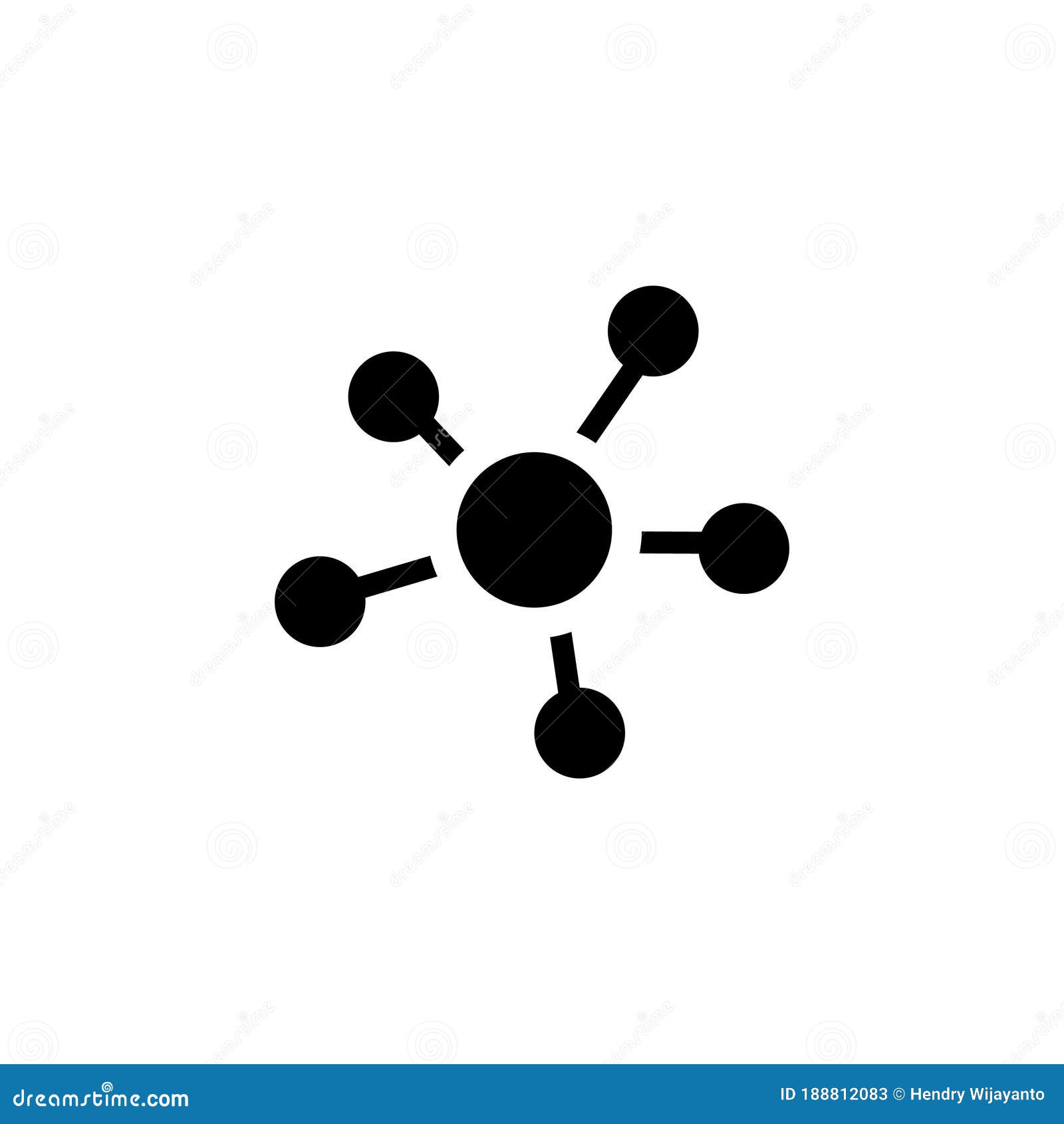 Connected Icon and Simple Flat Symbol for Web Site, Mobile, Logo, App ...