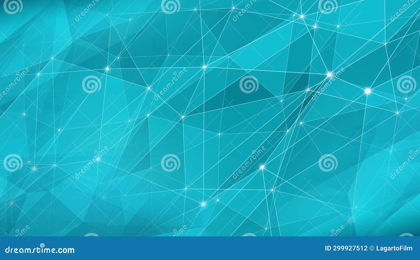 Connected Lines Abstract Background of Interconnected Triangles and ...