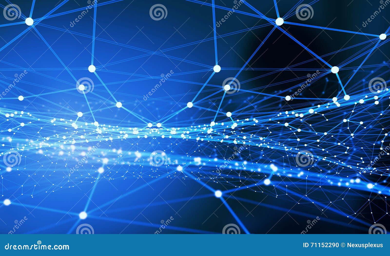 Connected lines background stock illustration. Illustration of social ...