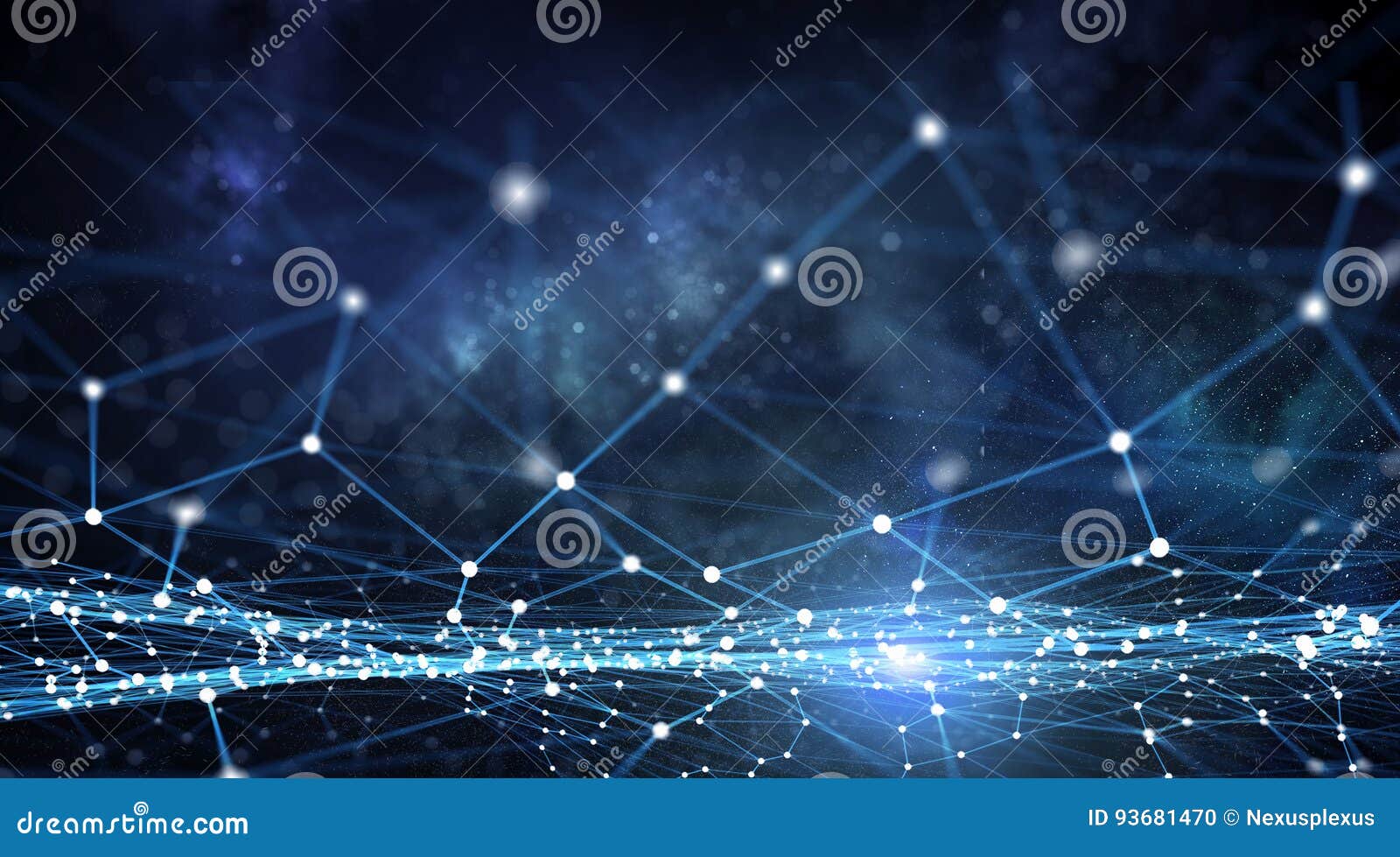 Connected lines background stock illustration. Illustration of modern ...