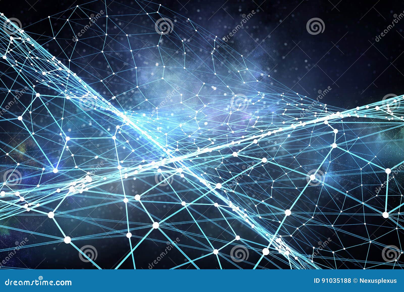 Connected Lines Background . Mixed Media Stock Photo - Image of ...