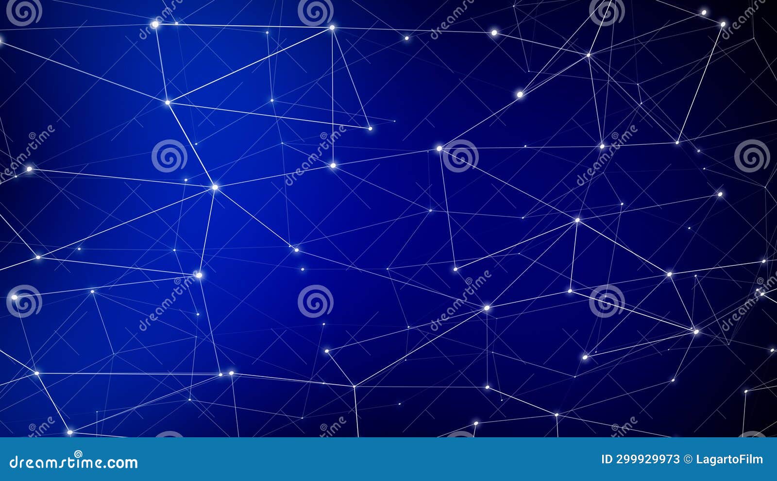 Connected Dots Modern, Abstract Background of Interconnected Lines and ...