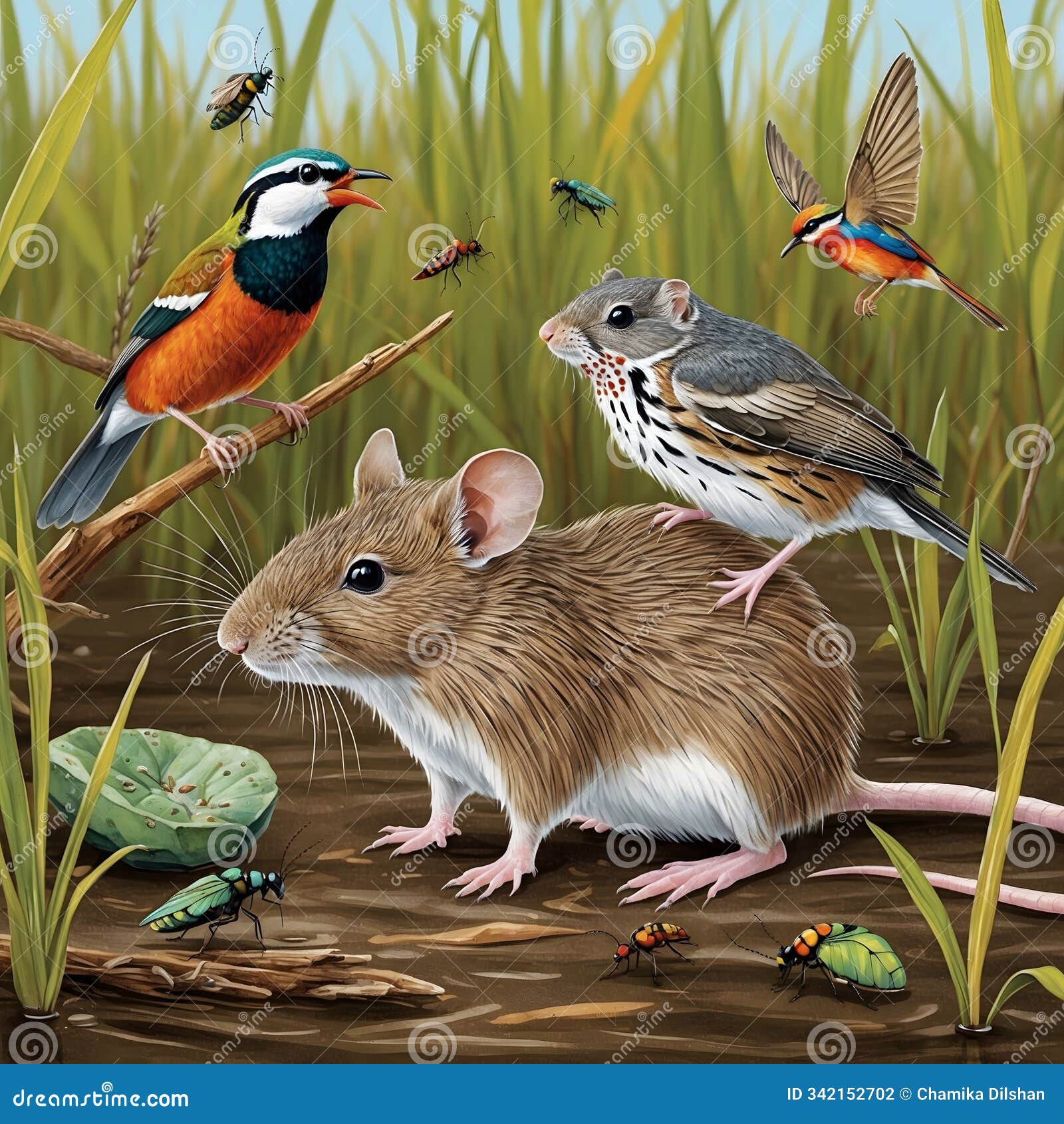 Connected in the Marsh: Interactions of the Harvest Mouse Stock ...