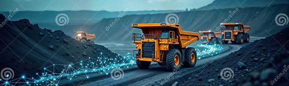 Connected Mining Vehicles Move Along Digitally Optimized Route in ...
