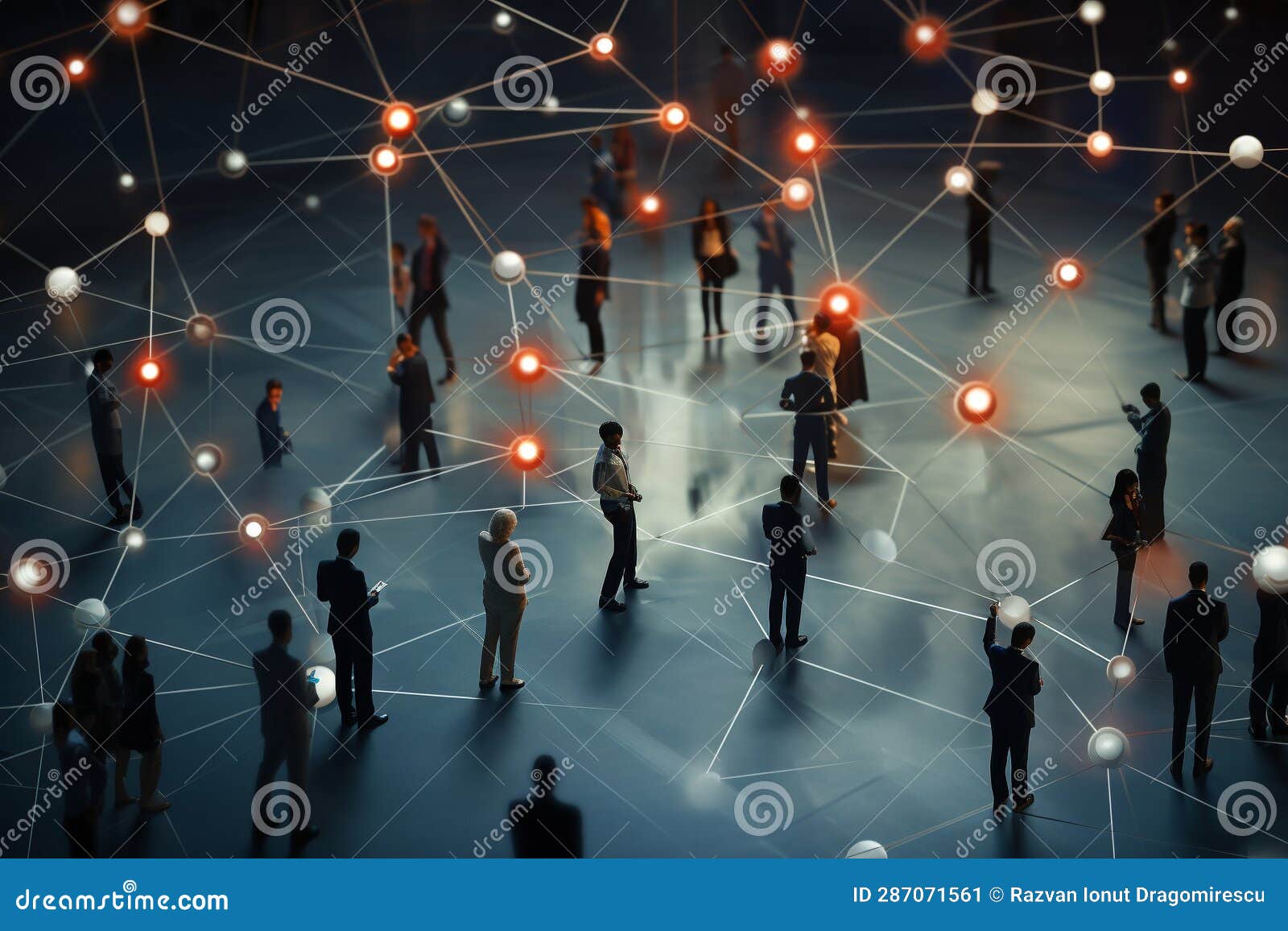 Connected Networks: Visualizing the Power of People Networking. Ai ...