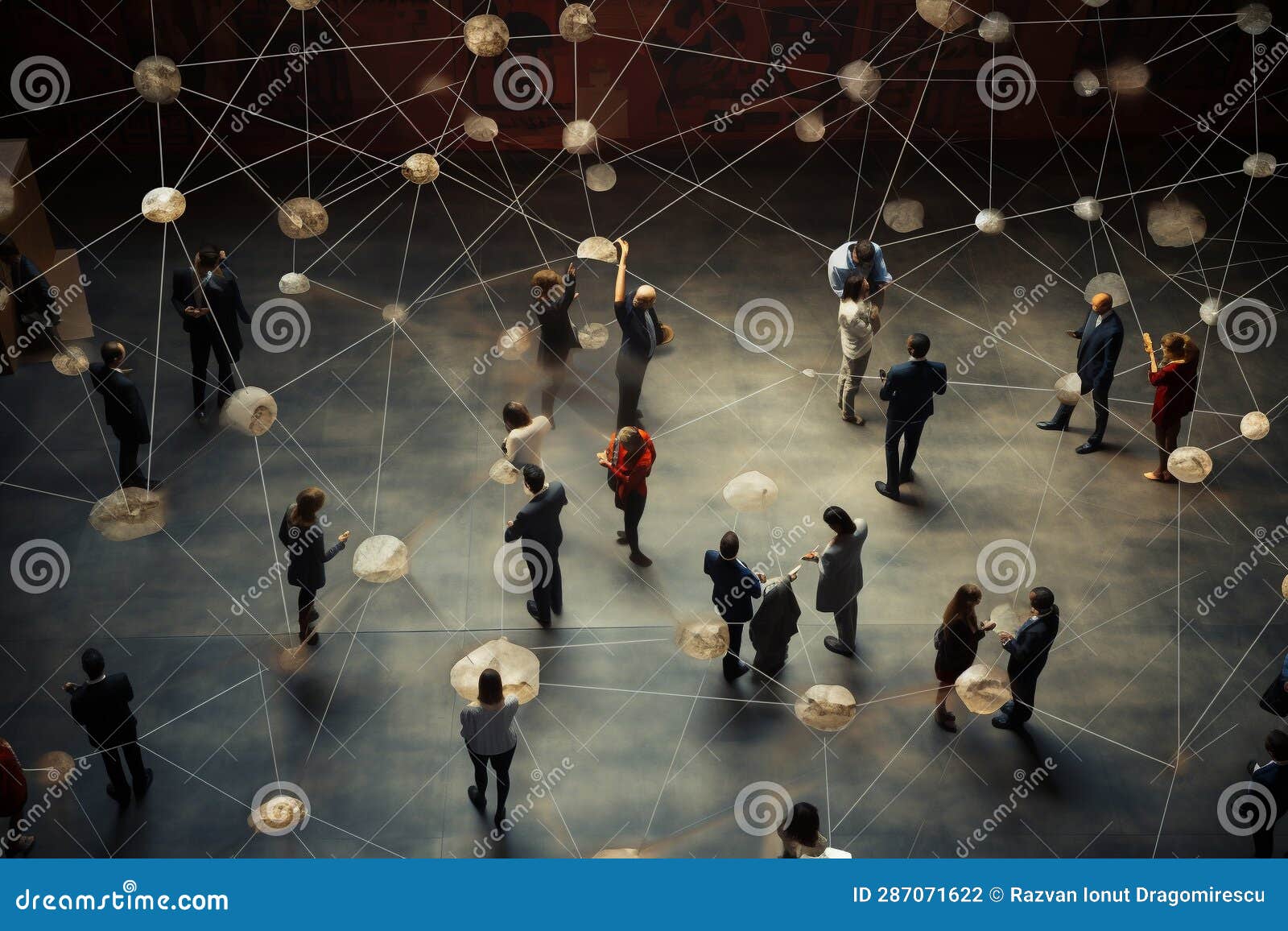 Connected Networks: Visualizing the Power of People Networking. Ai ...