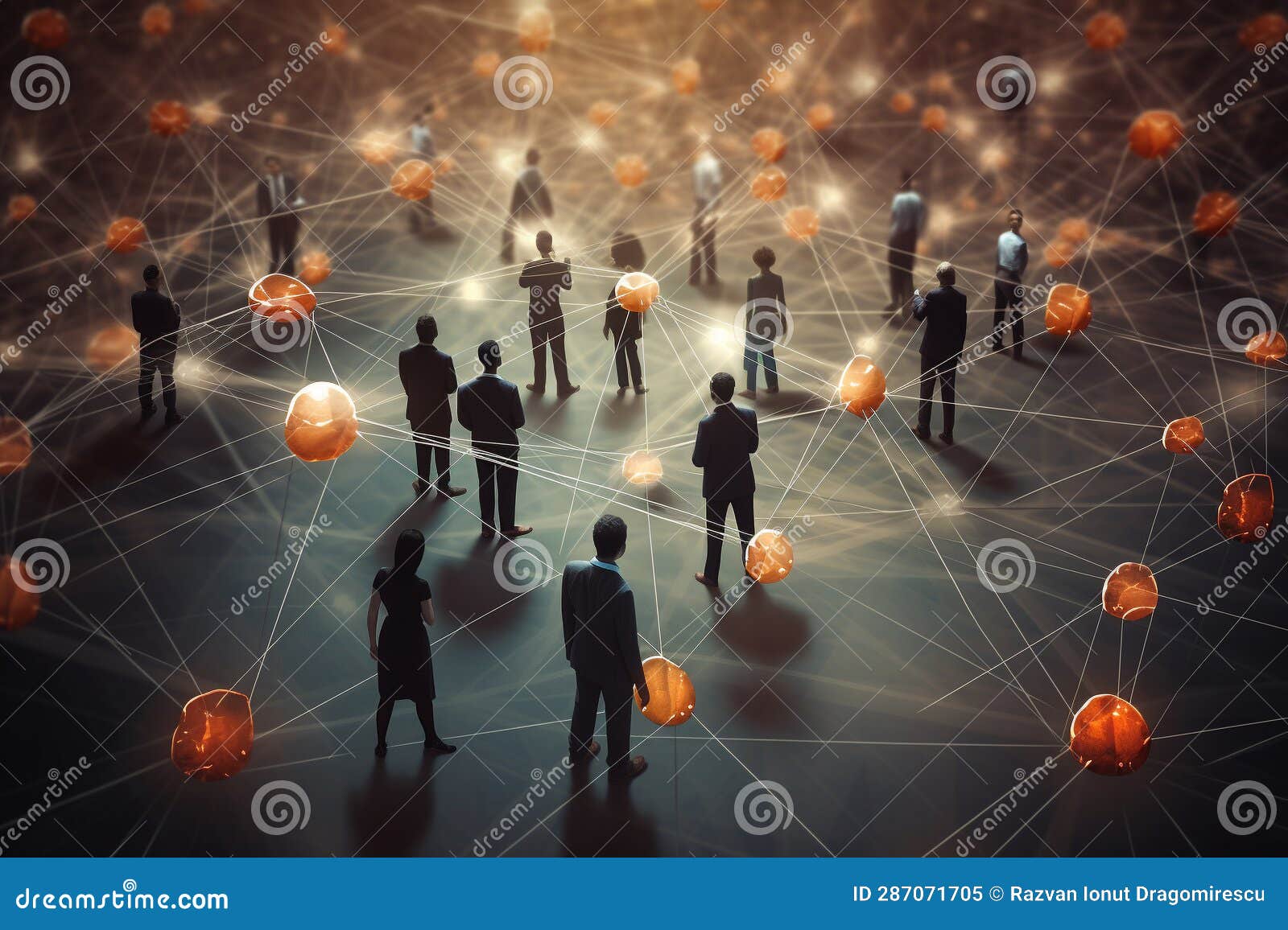 Connected Networks: Visualizing the Power of People Networking. Ai ...