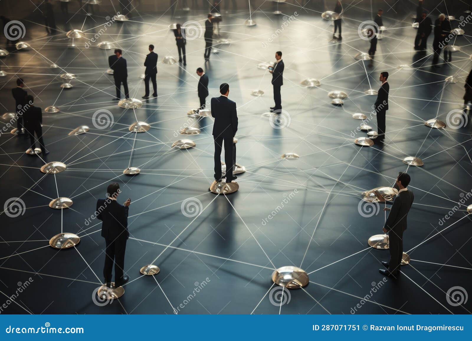 Connected Networks: Visualizing the Power of People Networking. Ai ...