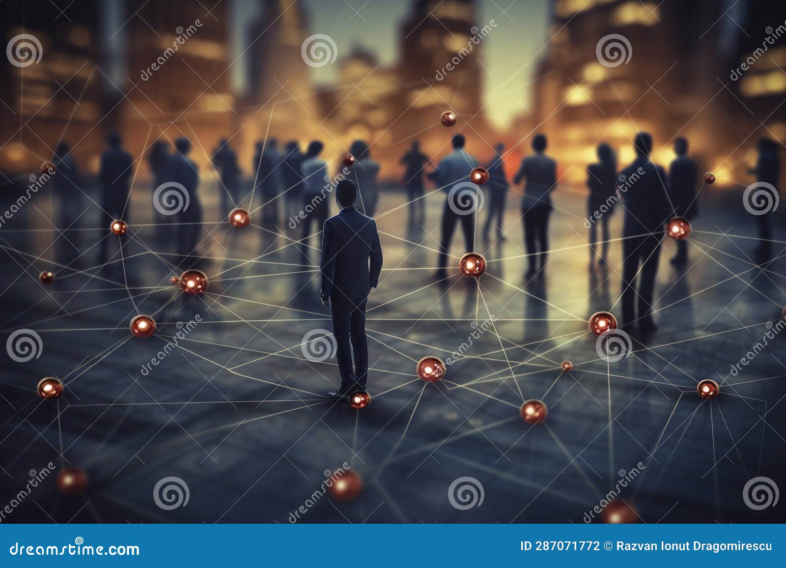 Connected Networks: Visualizing the Power of People Networking. Ai ...