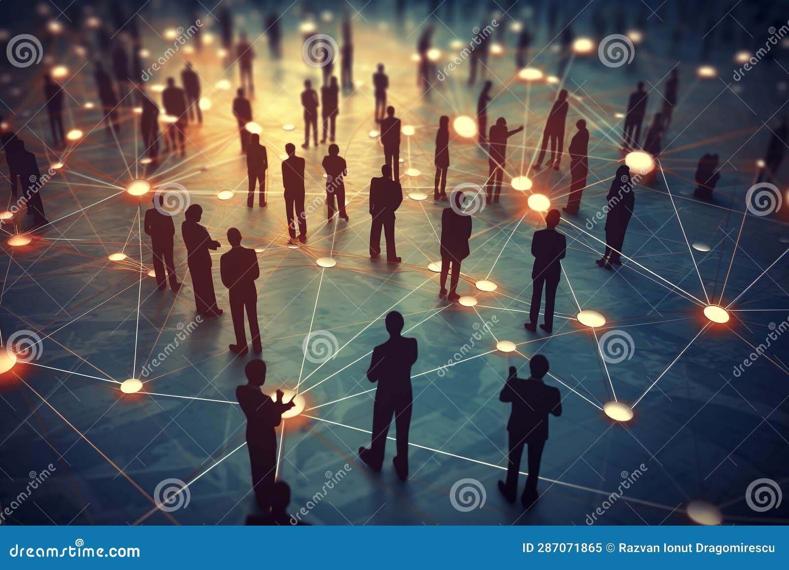 Connected Networks: Visualizing the Power of People Networking. Ai ...