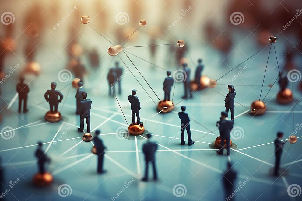 Connected Networks: Visualizing the Power of People Networking. Ai ...