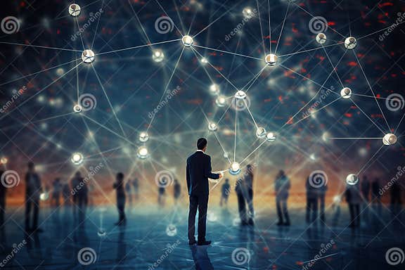 Connected Networks: Visualizing the Power of People Networking. Ai ...