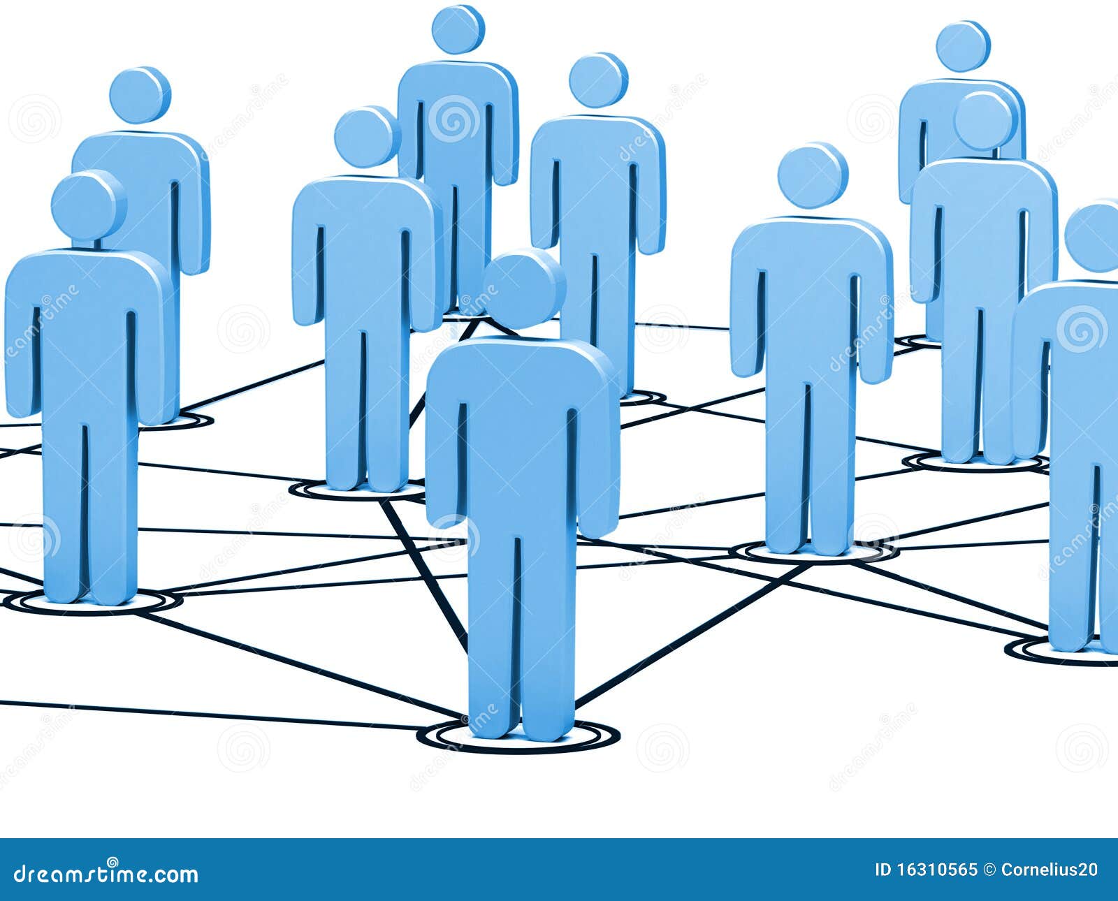 Connected People Icons Vector Illustration | CartoonDealer.com #53725030