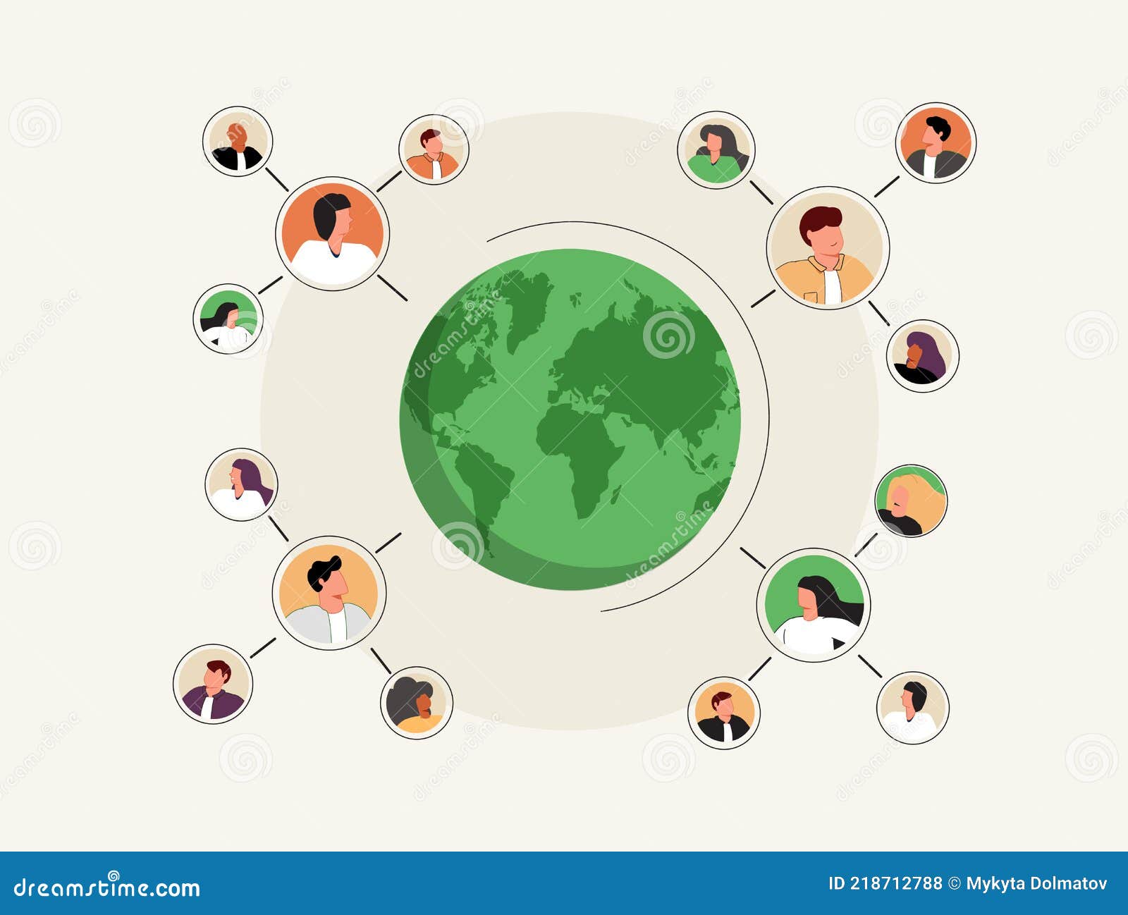 Connected People As Social Community Networking Worldwide Tiny Person ... Connected People As Social Community Networking Worldwide Tiny Person ...