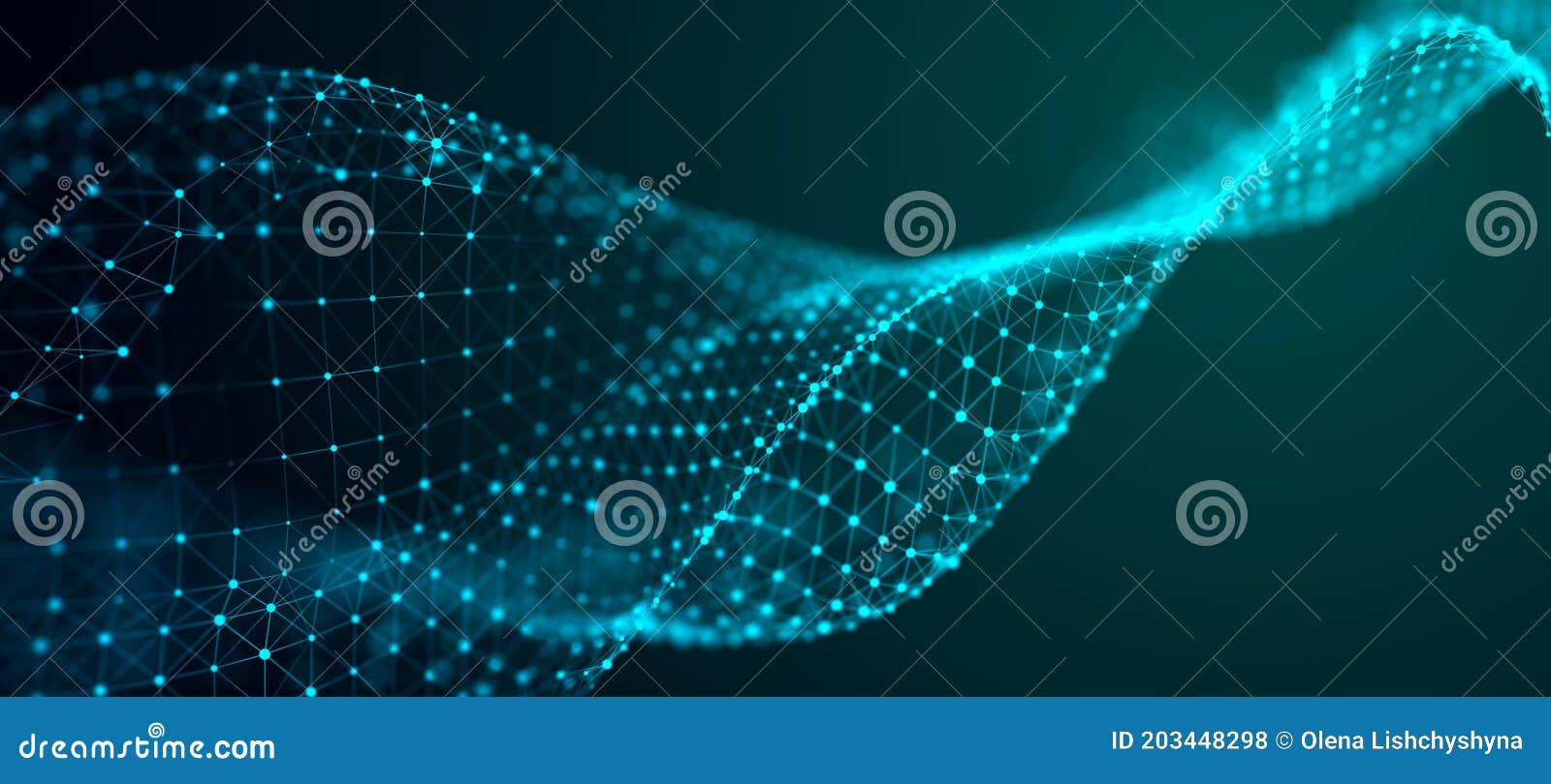 Connected Polygons in a Geometric Background. Cybernetic Particles ...